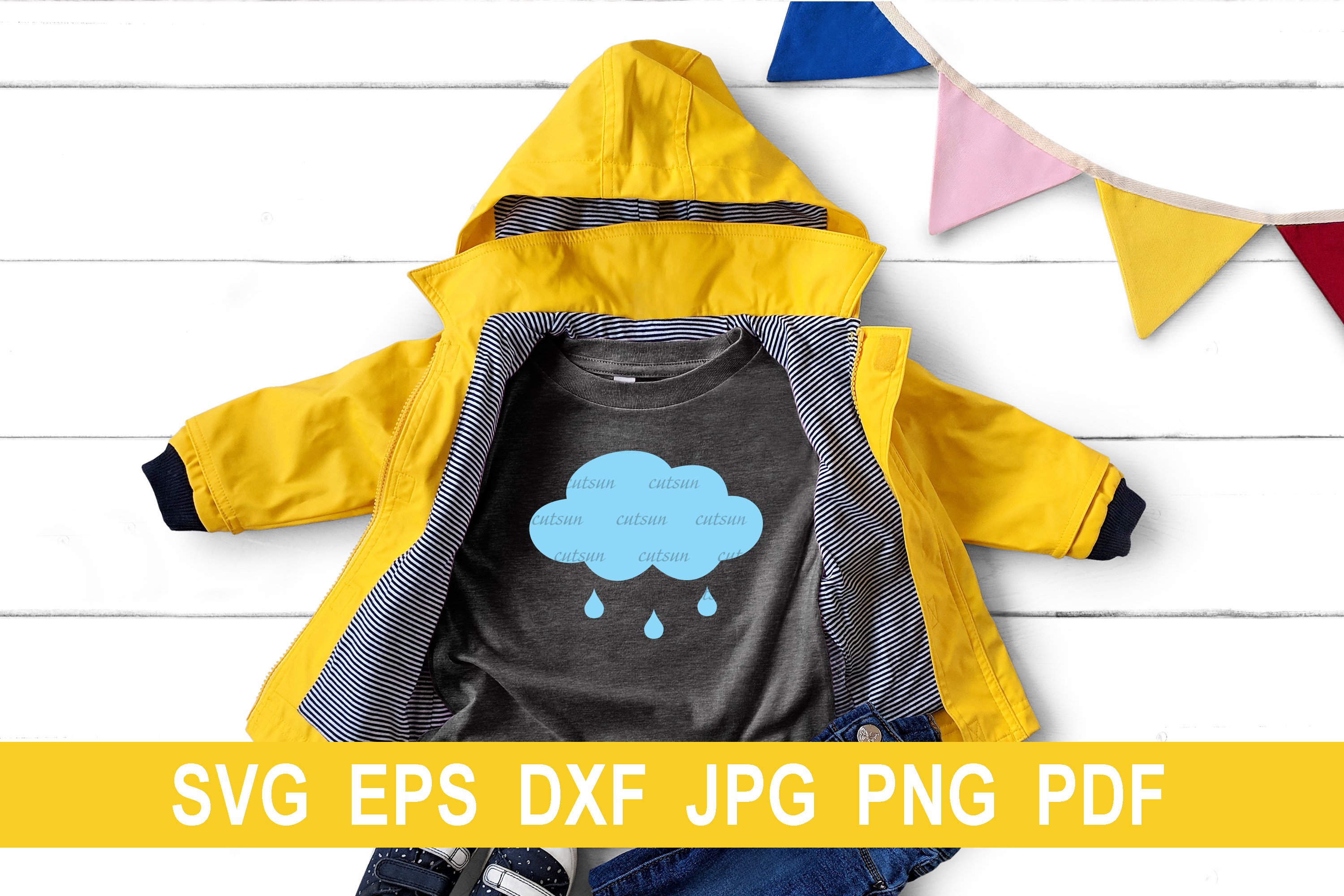 Rainbow Sun Cloud SVG (415565) | Cut Files | Design Bundles