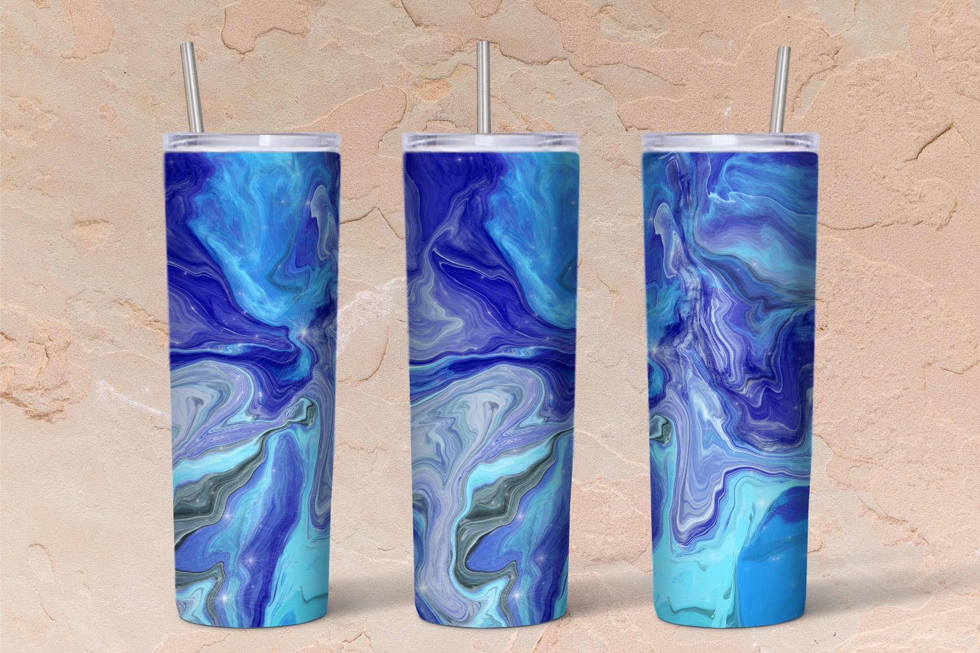 20 Oz Skinny Tumbler Sublimation Snowflake SVG 1090962 Sublimation 