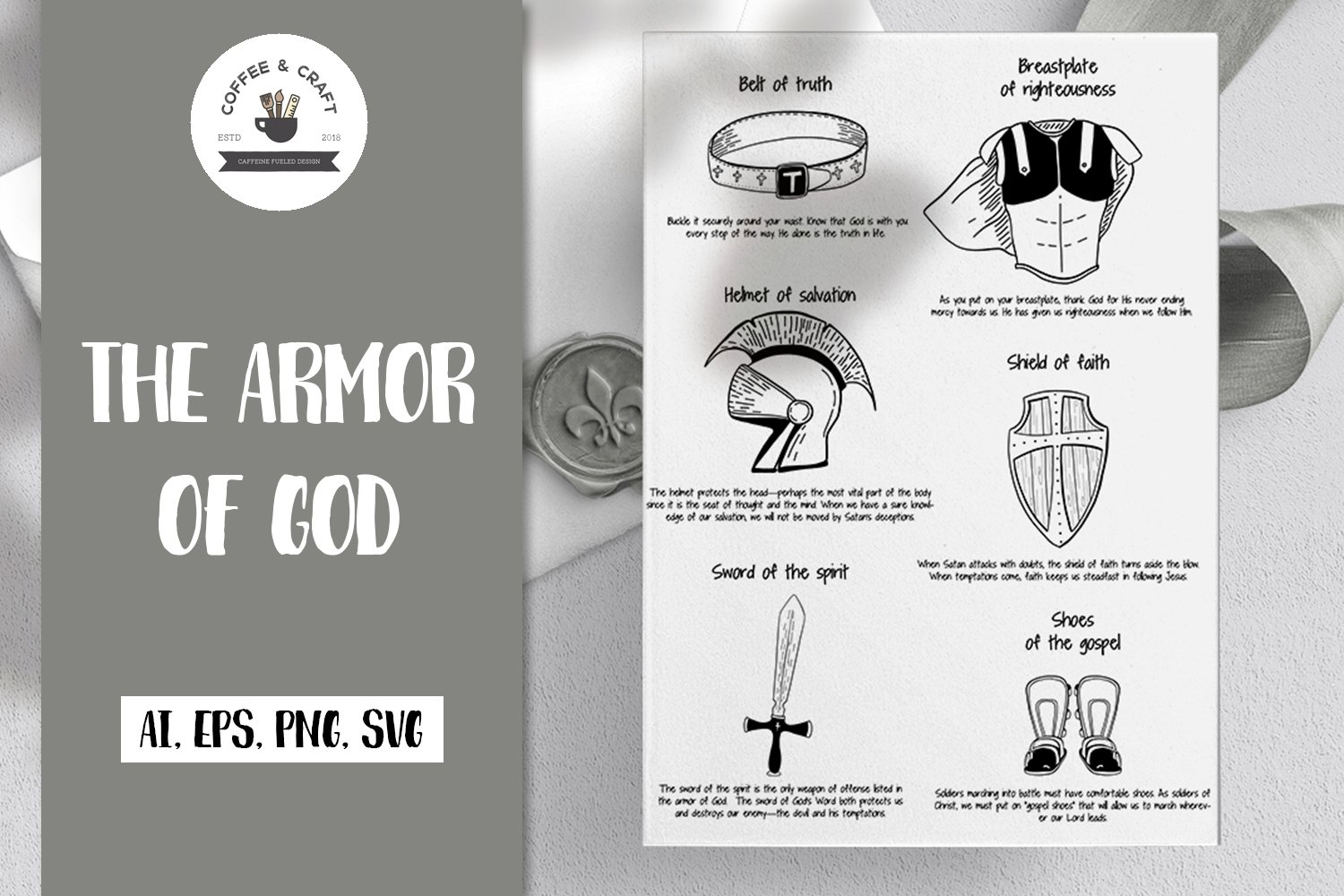The Armor of God set