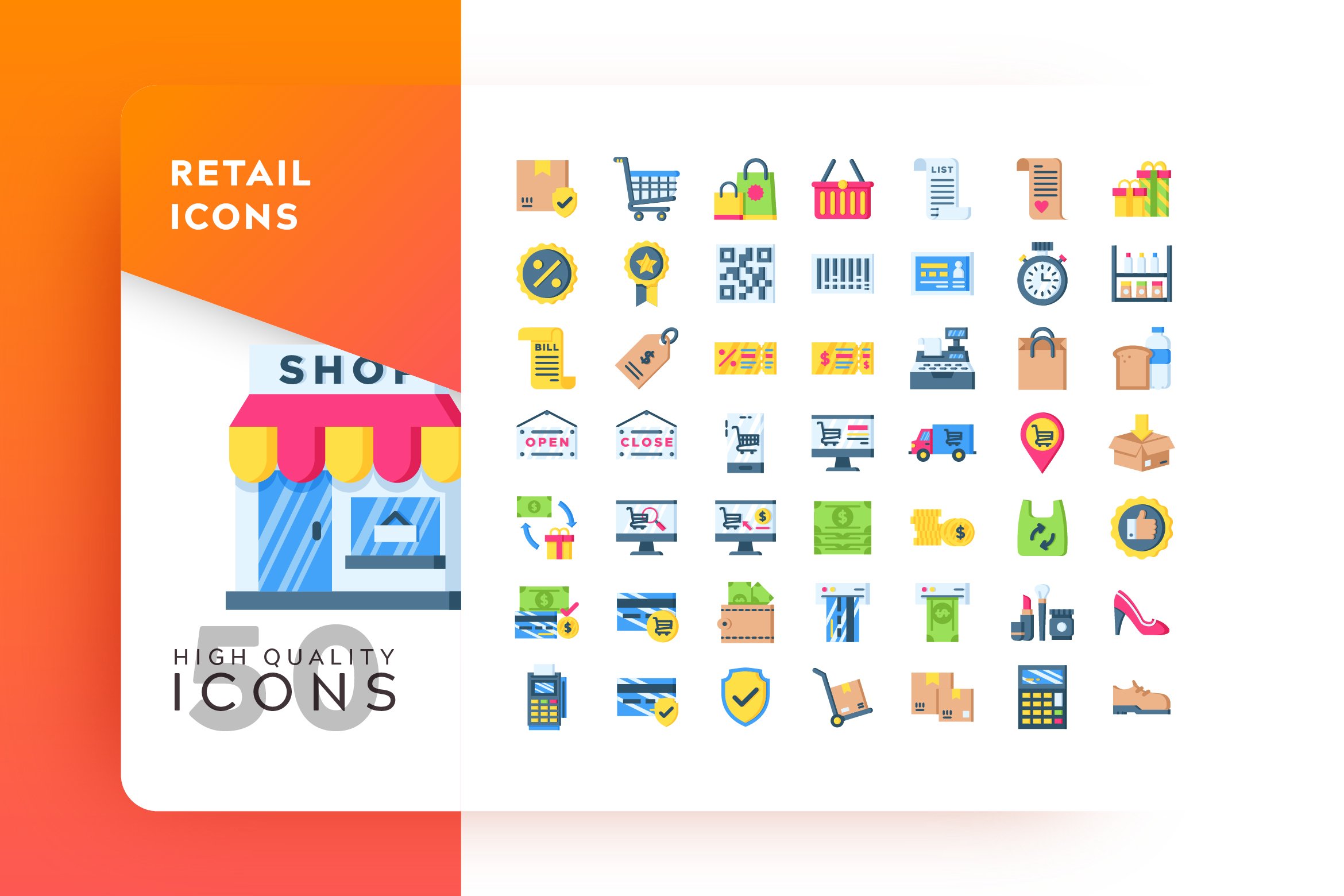 RETAIL ICON (256553) | Icons | Design Bundles