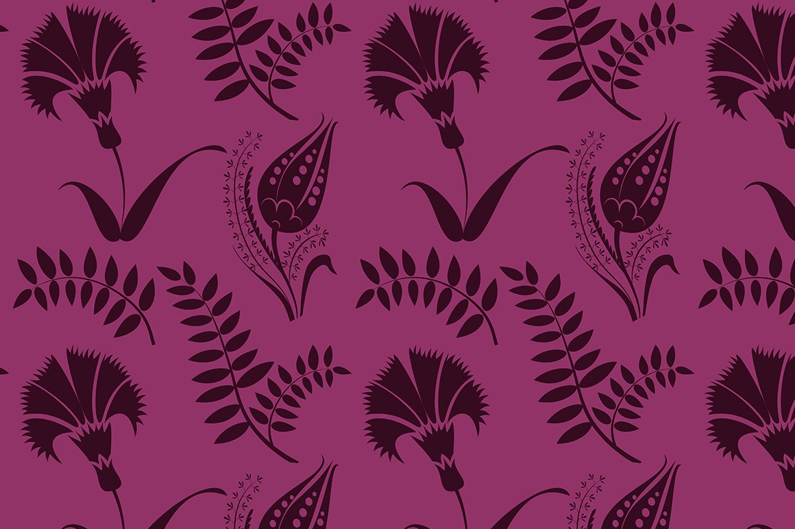 Abstract Flowers - Pattern Pack for Photoshop