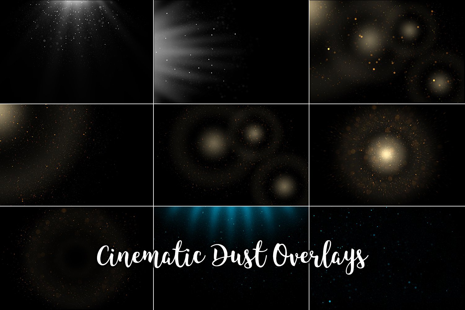 Cinematic Dust Photo Overlays, Bokeh Light Effects (210817 ...
