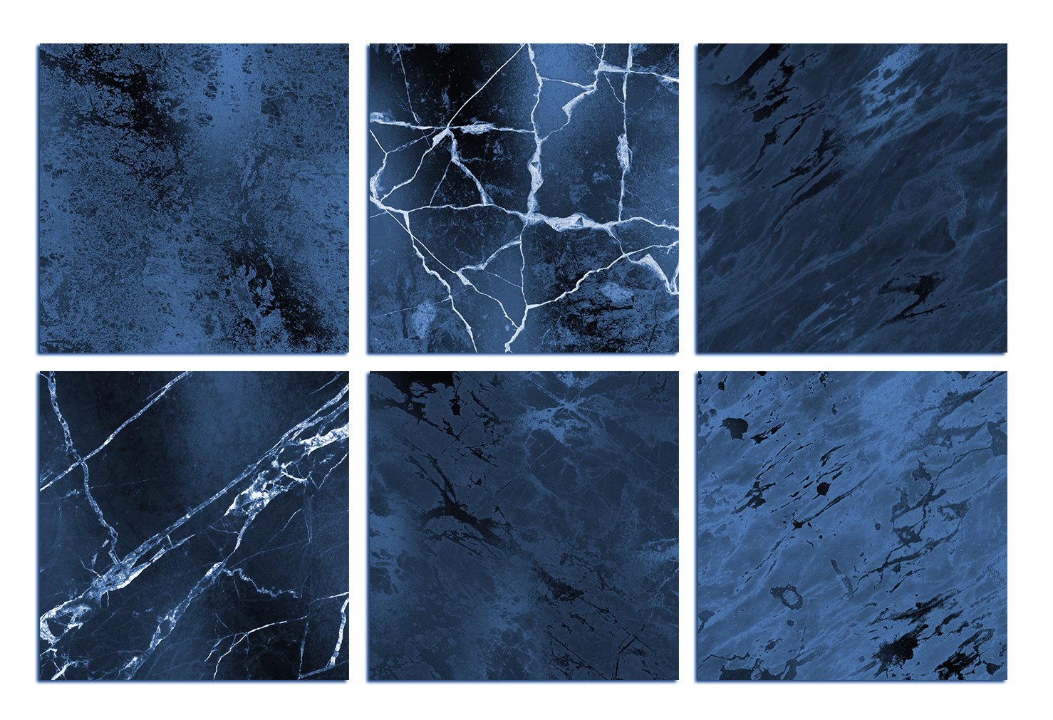 Navy Blue Marble Textures