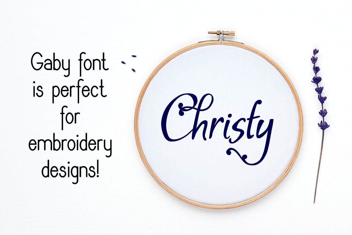 Gaby Font (58744) | Script | Font Bundles