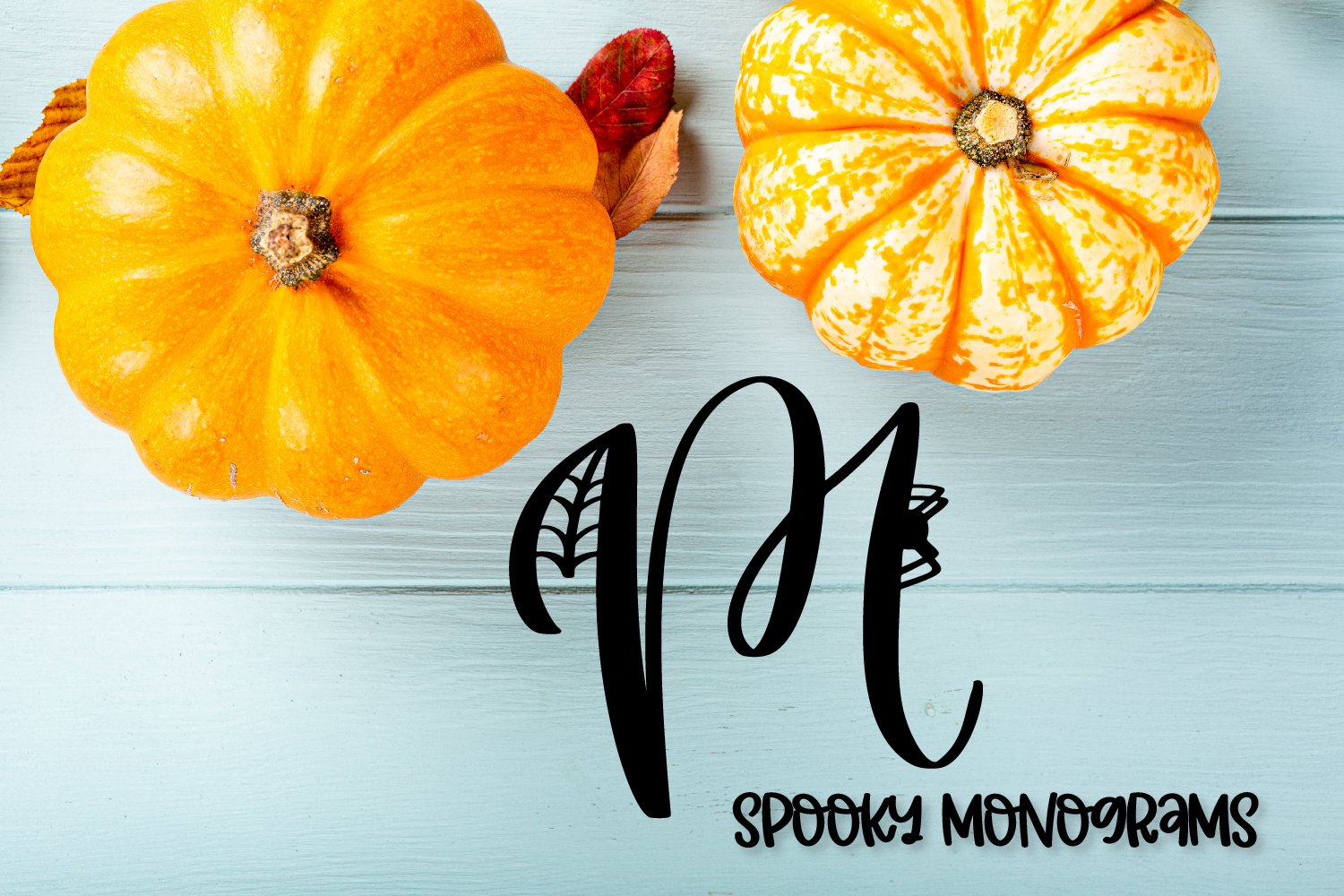 Spooky Monograms - A Halloween Monogram Font