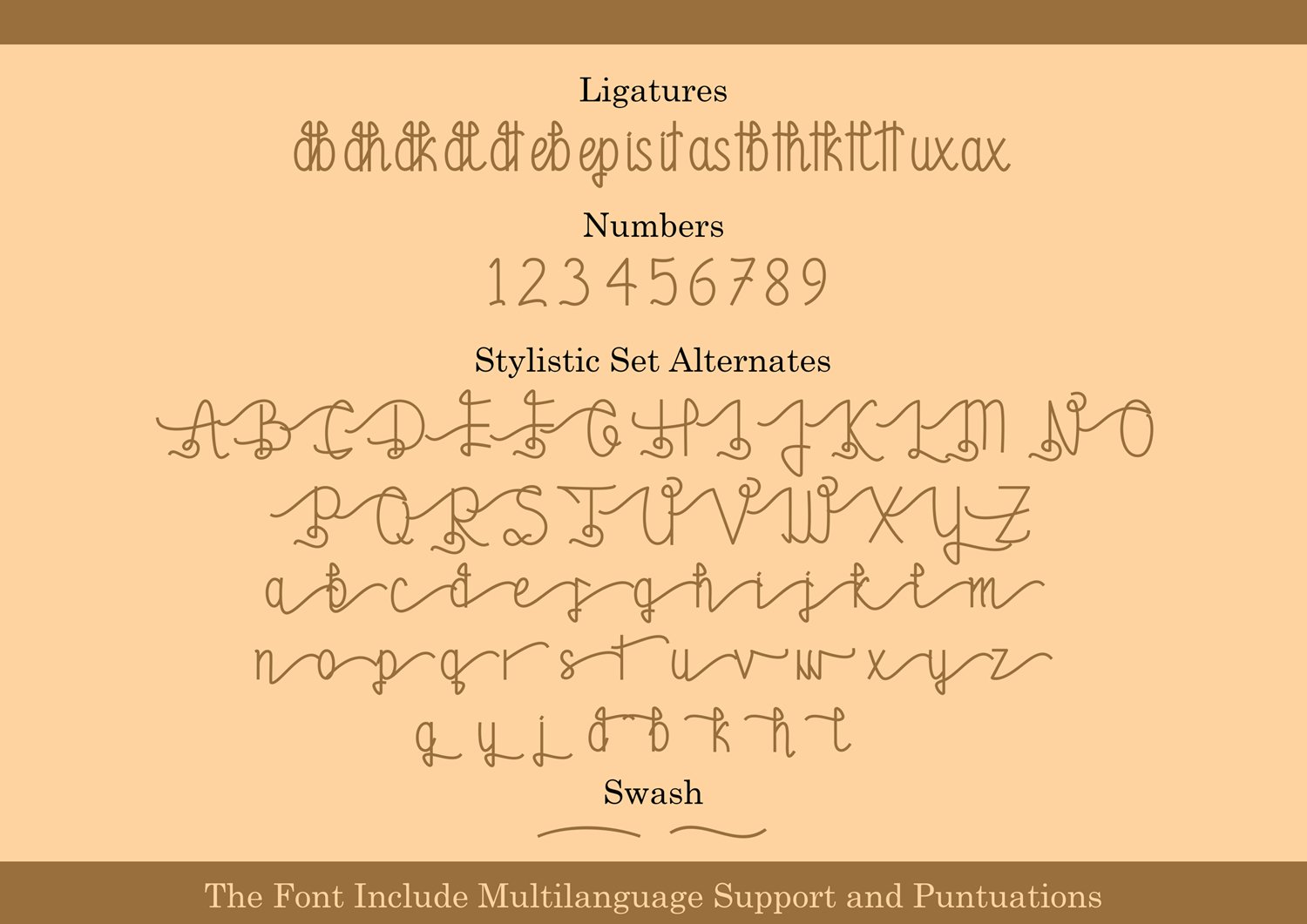 Zyamatyca (723146) | Monoline | Font Bundles