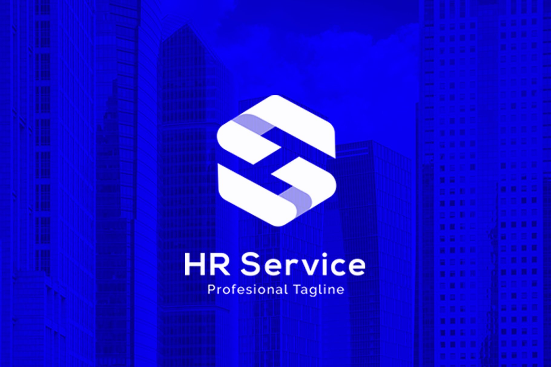 HR Service - H S Letter Logo (59913) | Logos | Design Bundles