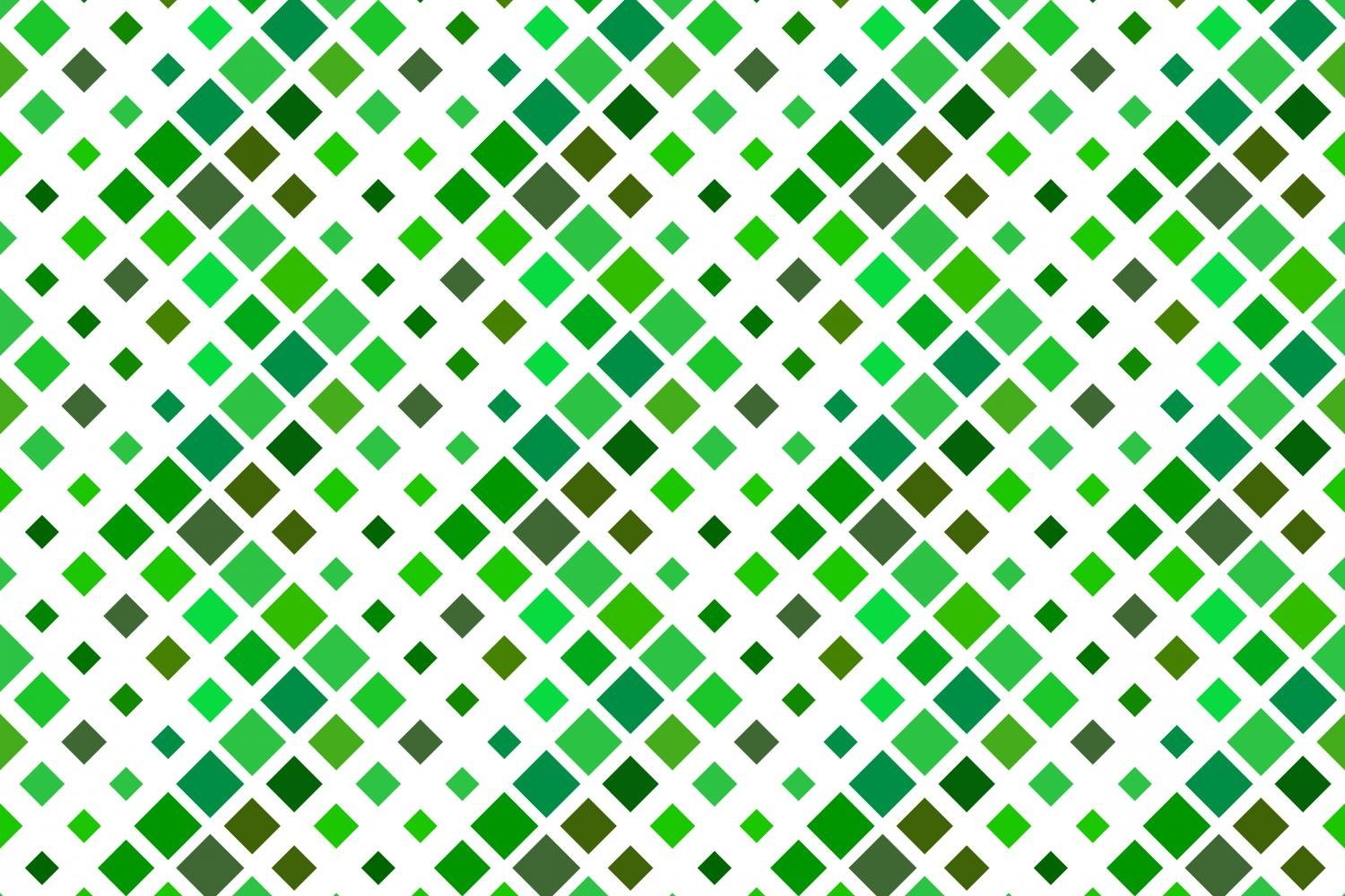 24 Seamless Green Square Patterns (275185) | Patterns | Design Bundles