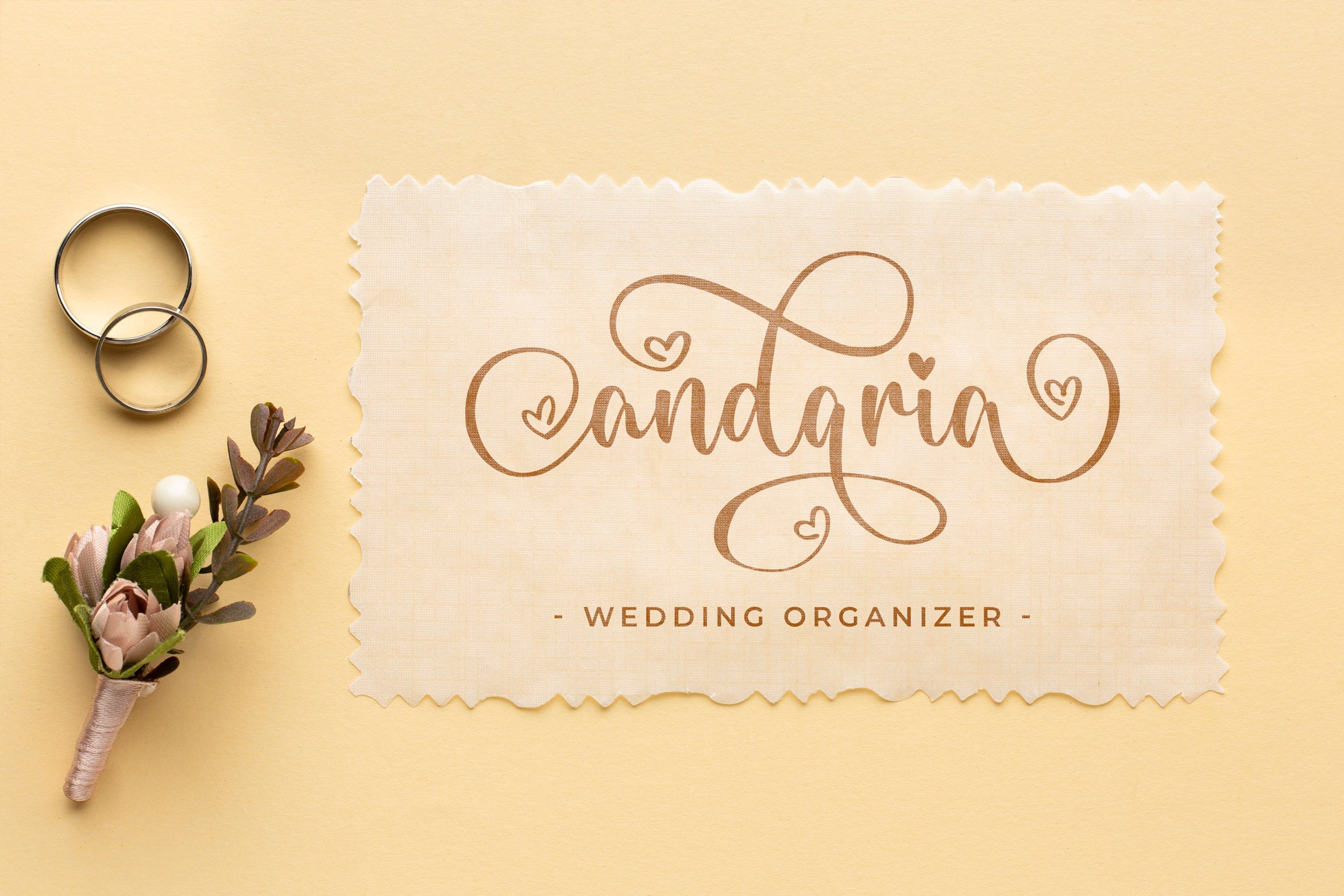 Romantic Heart Script Font (1183420) | Calligraphy | Font Bundles