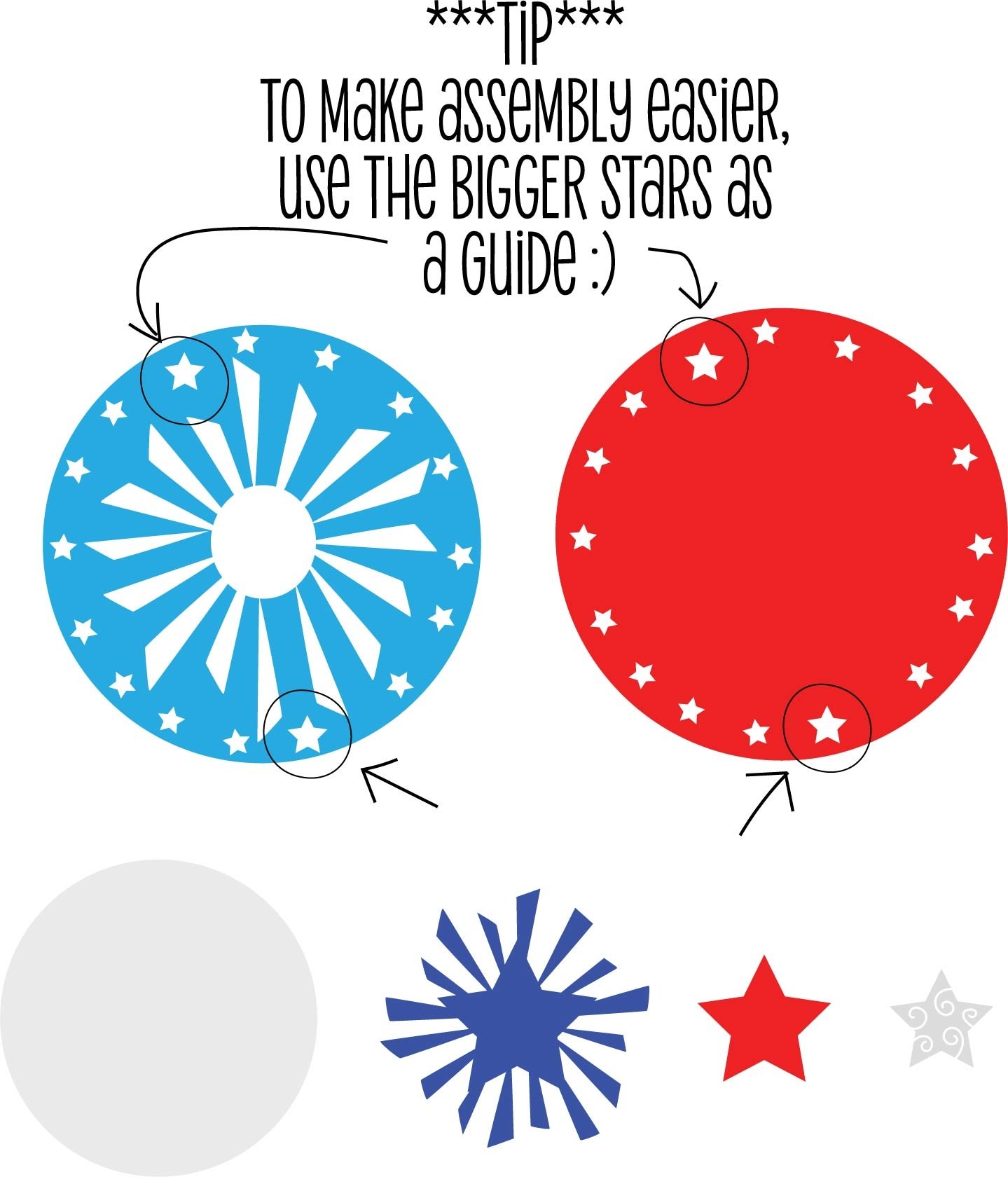 Firework 3D Layered Design