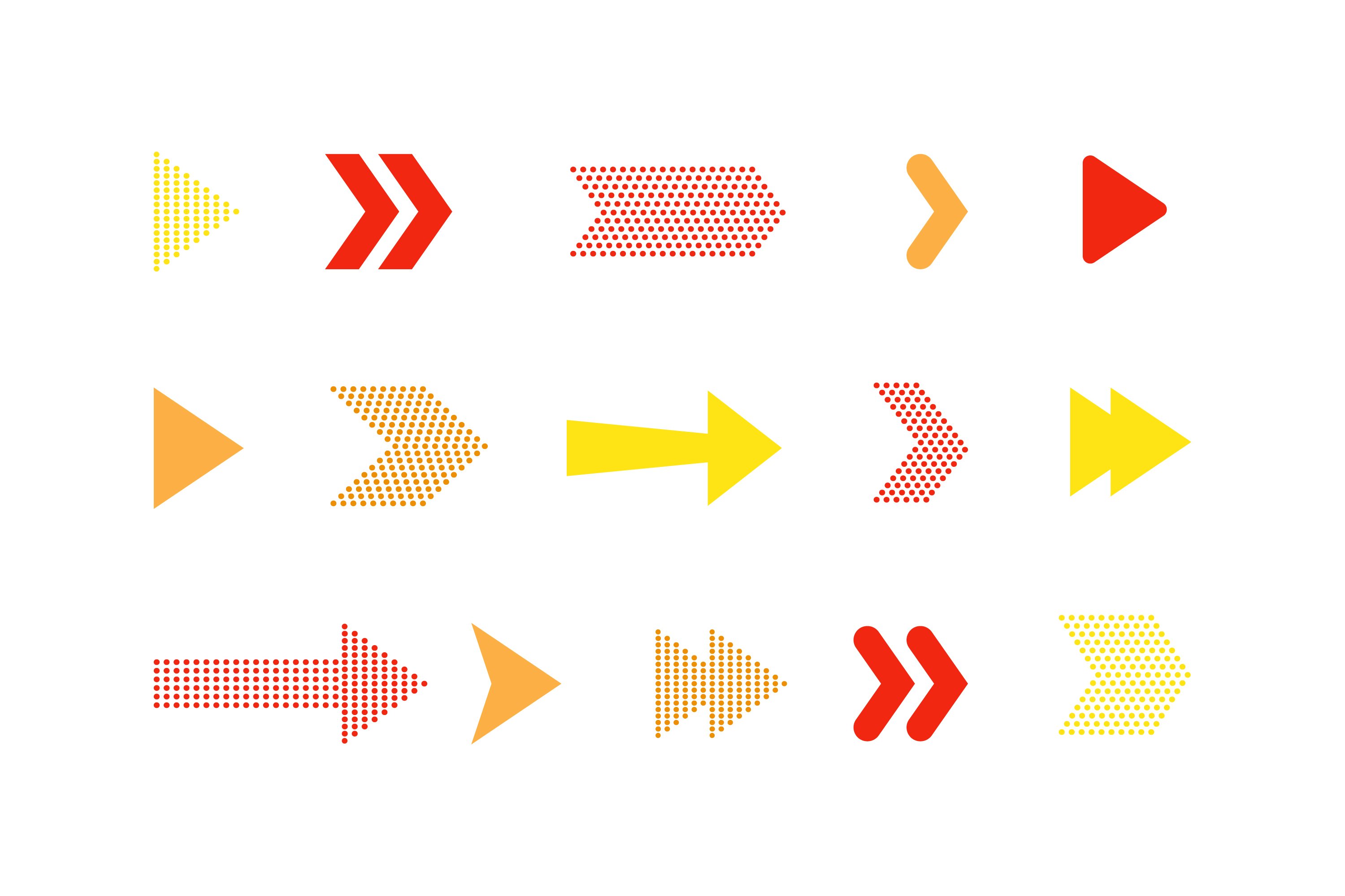 Arrow icons set (724624) | Icons | Design Bundles