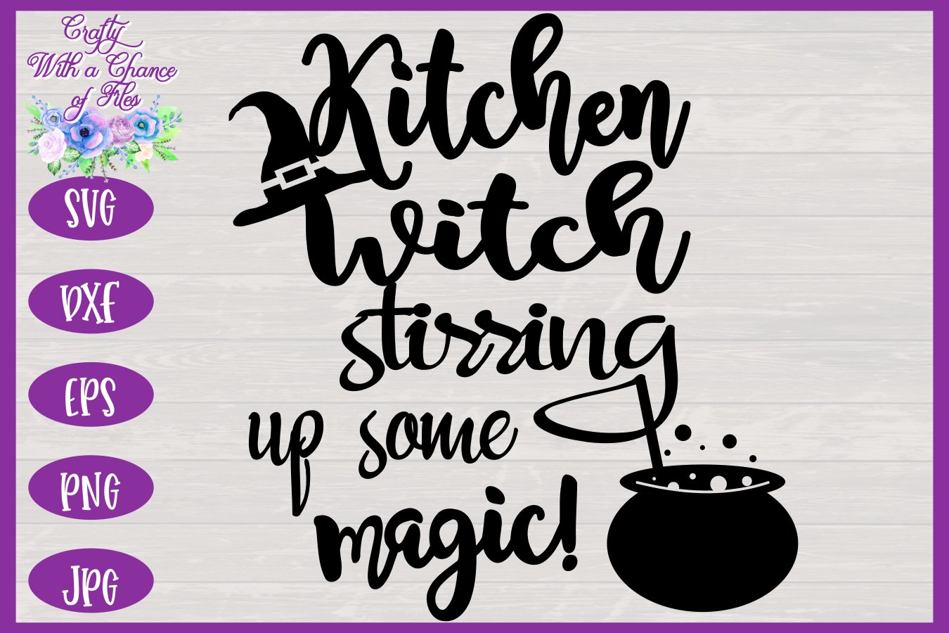 Kitchen Witch SVG | Halloween SVG | Witch SVG | Kitchen SVG (28464 ...
