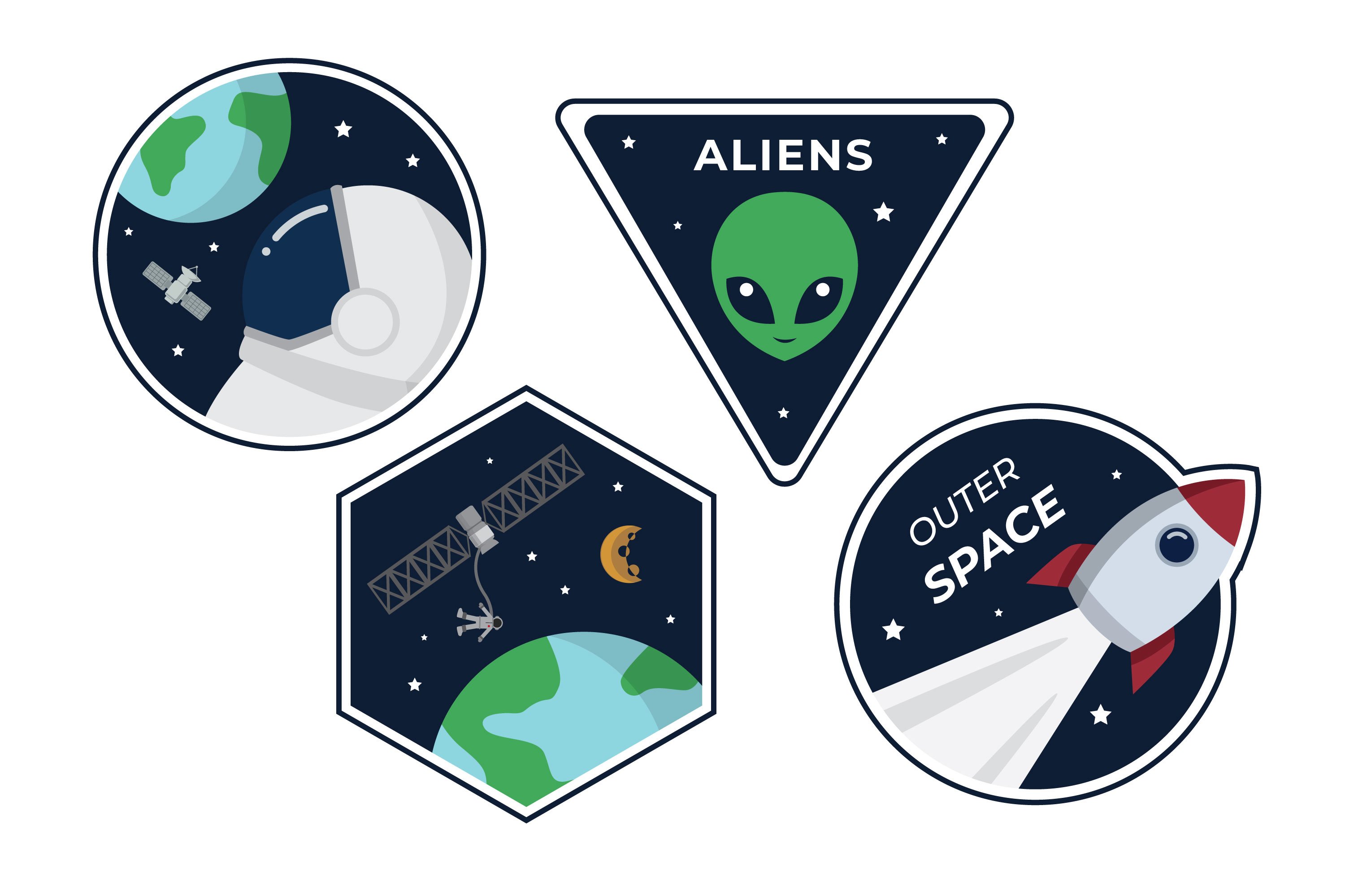 Galaxy Badge Collection