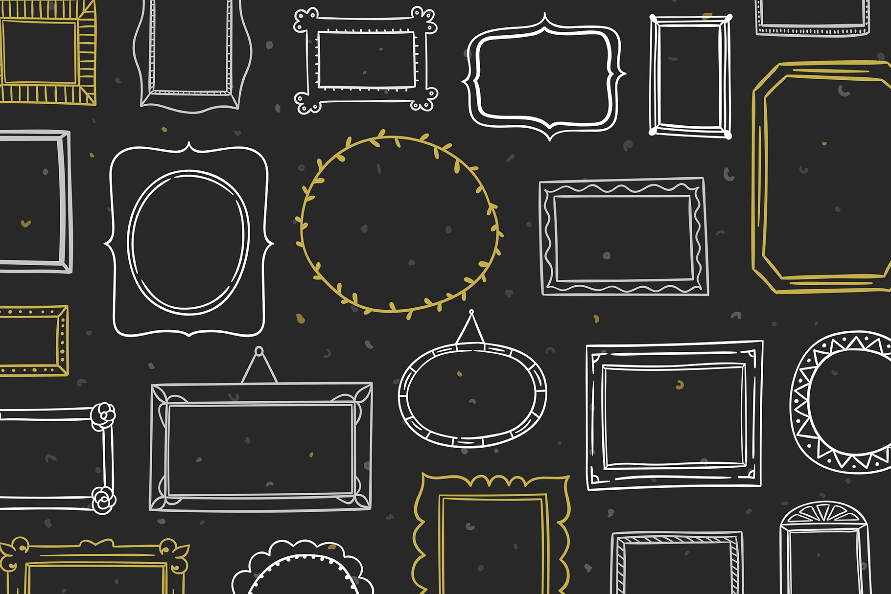 Cute Frames (245010) | Illustrations | Design Bundles