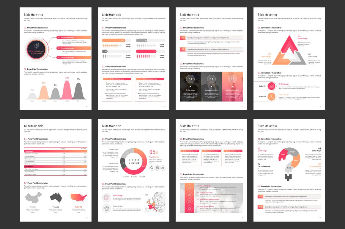 Solution Template Vertical (713511) | Powerpoint | Design Bundles