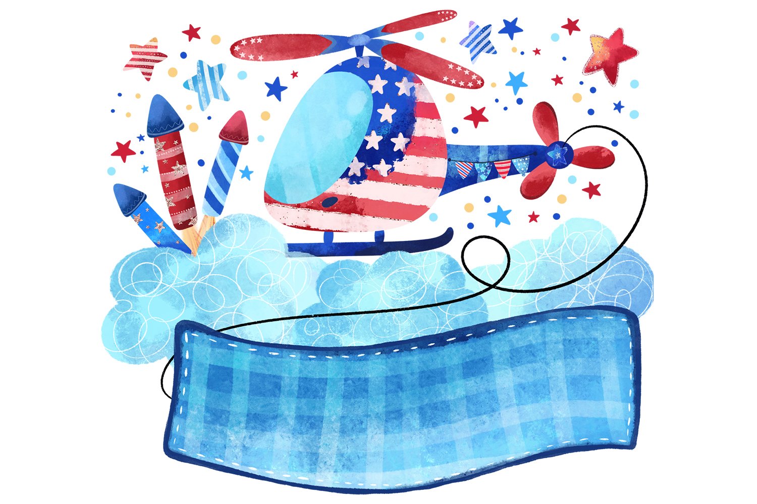 Kids Fourth Of July Clipart