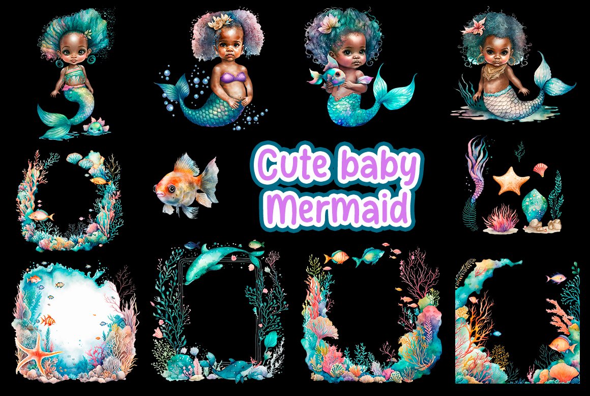 Real Pretty Baby Mermaids