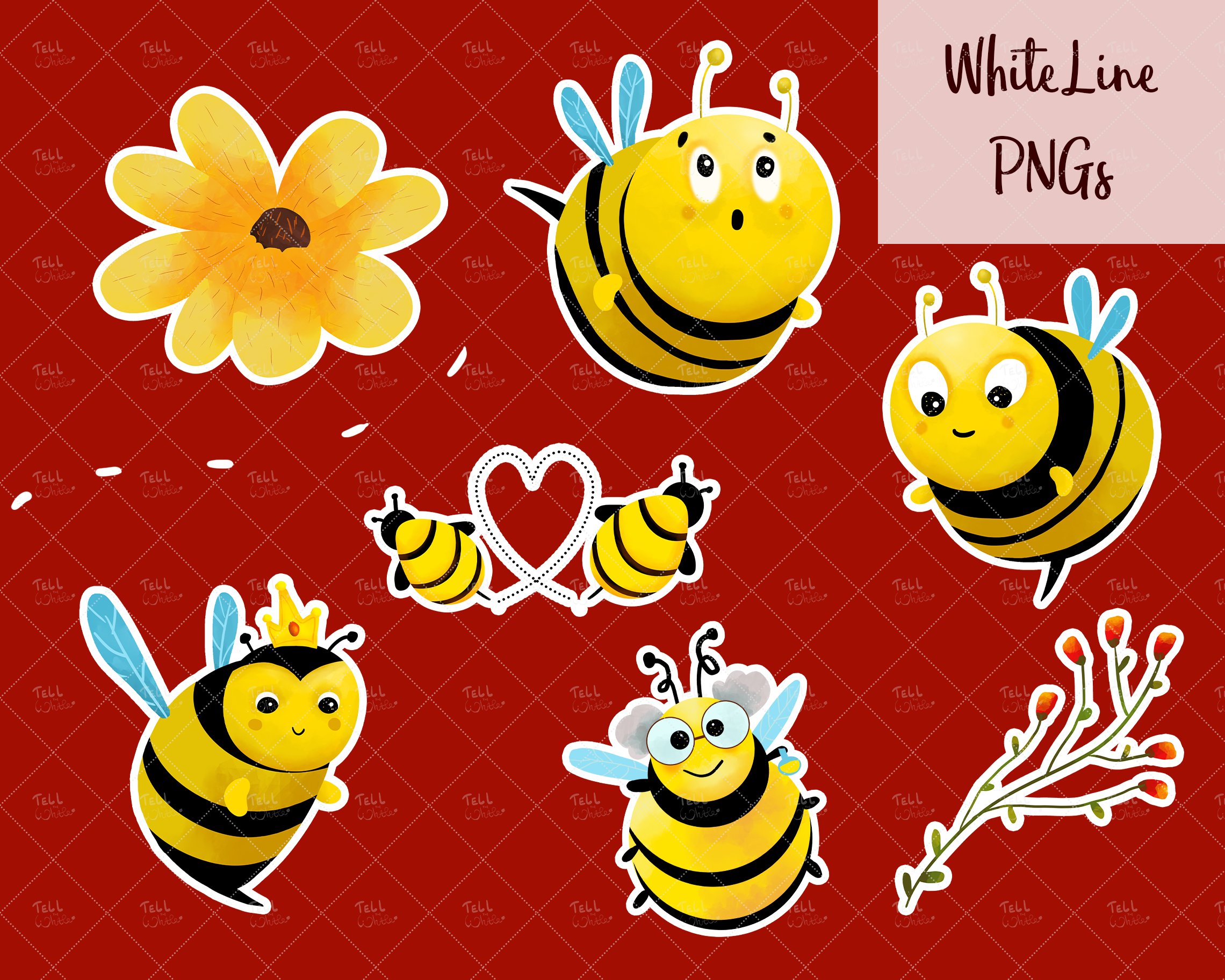 Spring Bee Clipart