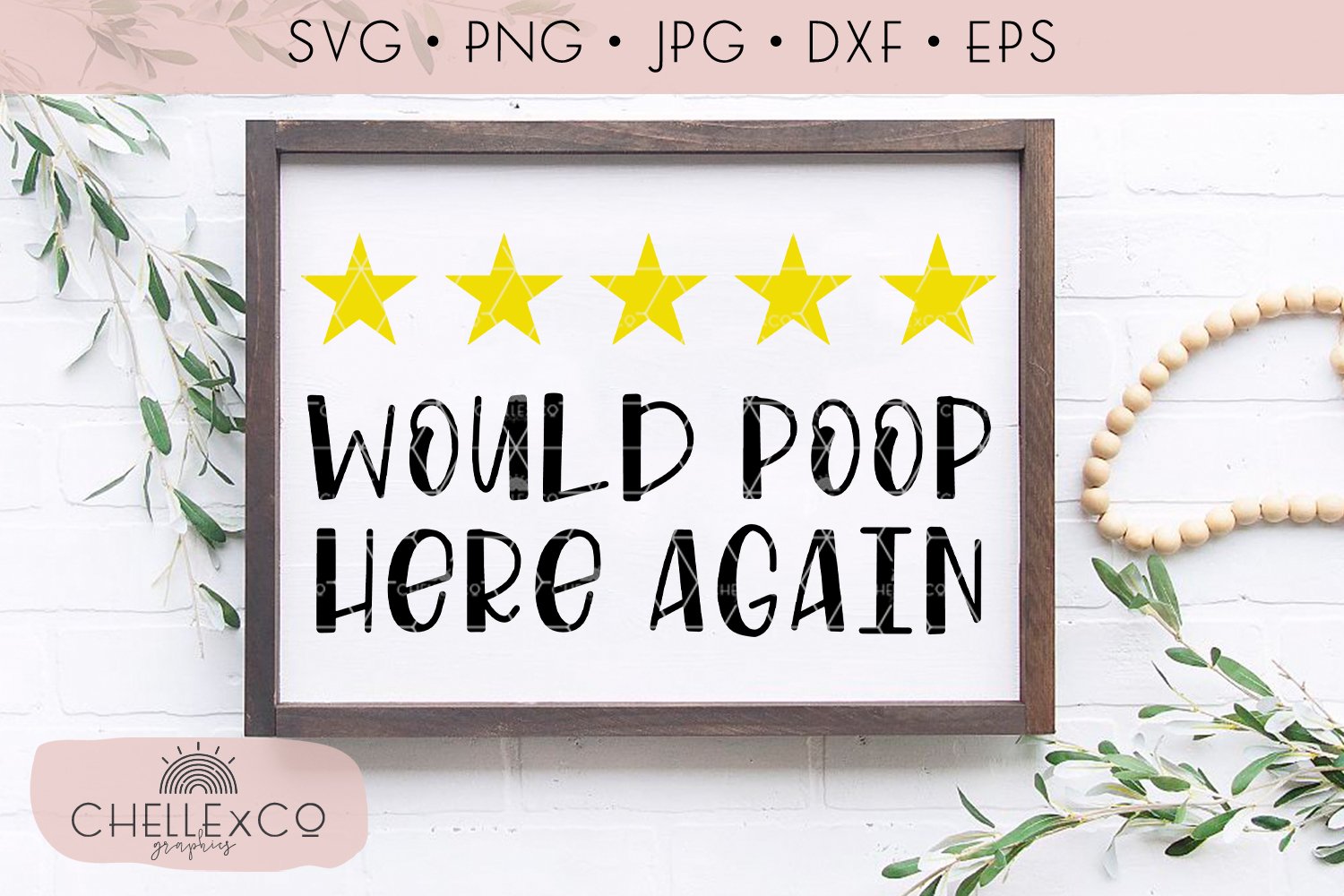 Drawing & Illustration Art & Collectibles 5 Star Would Poop Again SVG ...