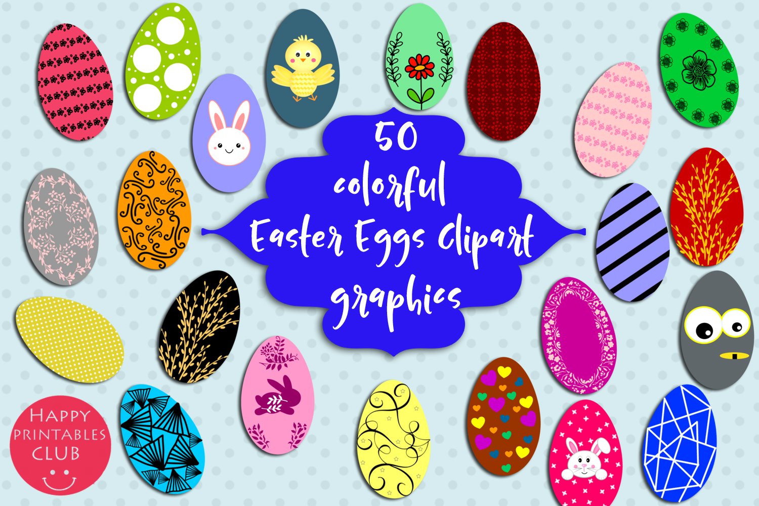 Cute Easter Egg Clipart