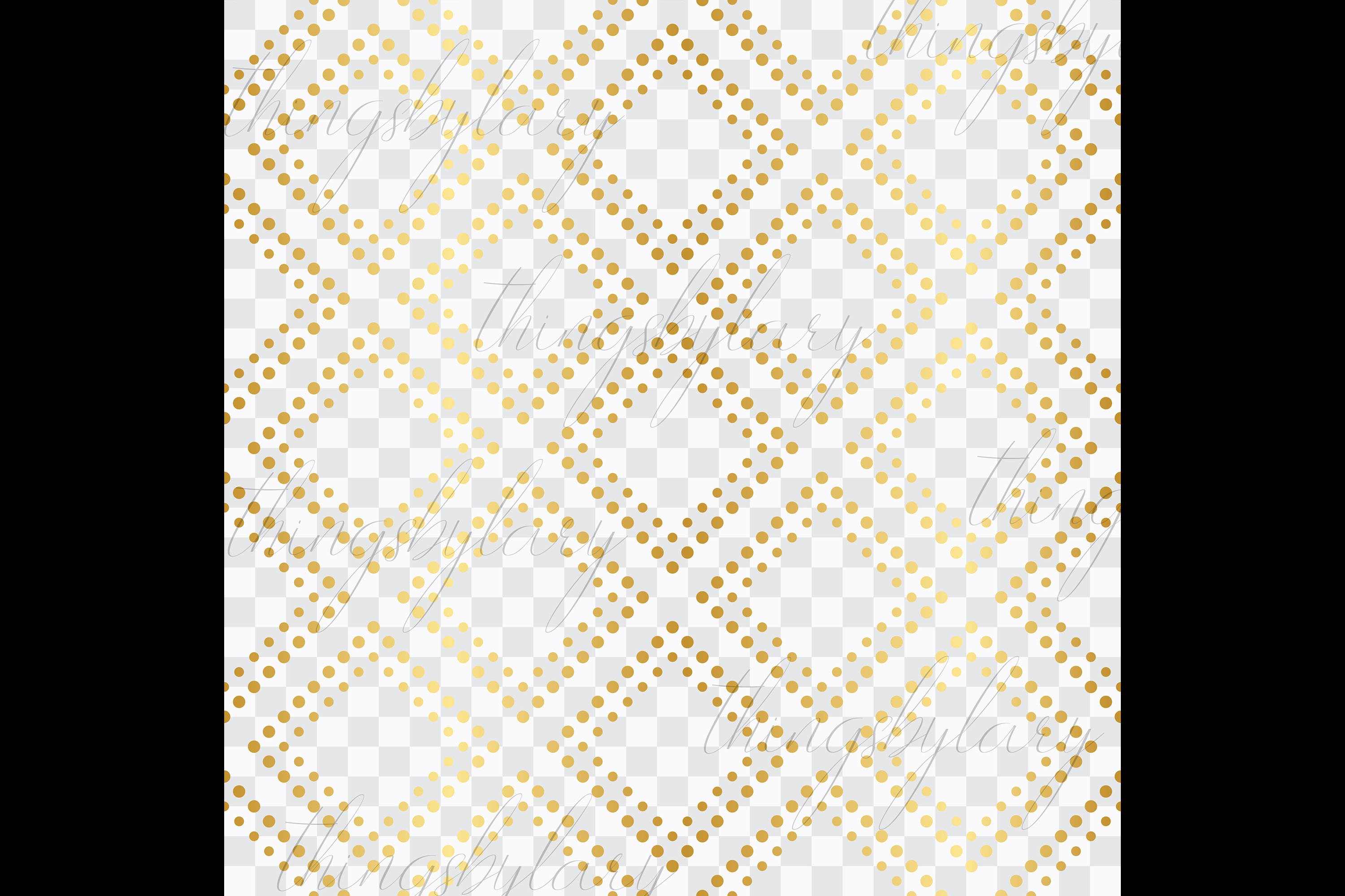 16 Seamless Gold Minimalist Dot Overlay Transparent Papers (135151 ...