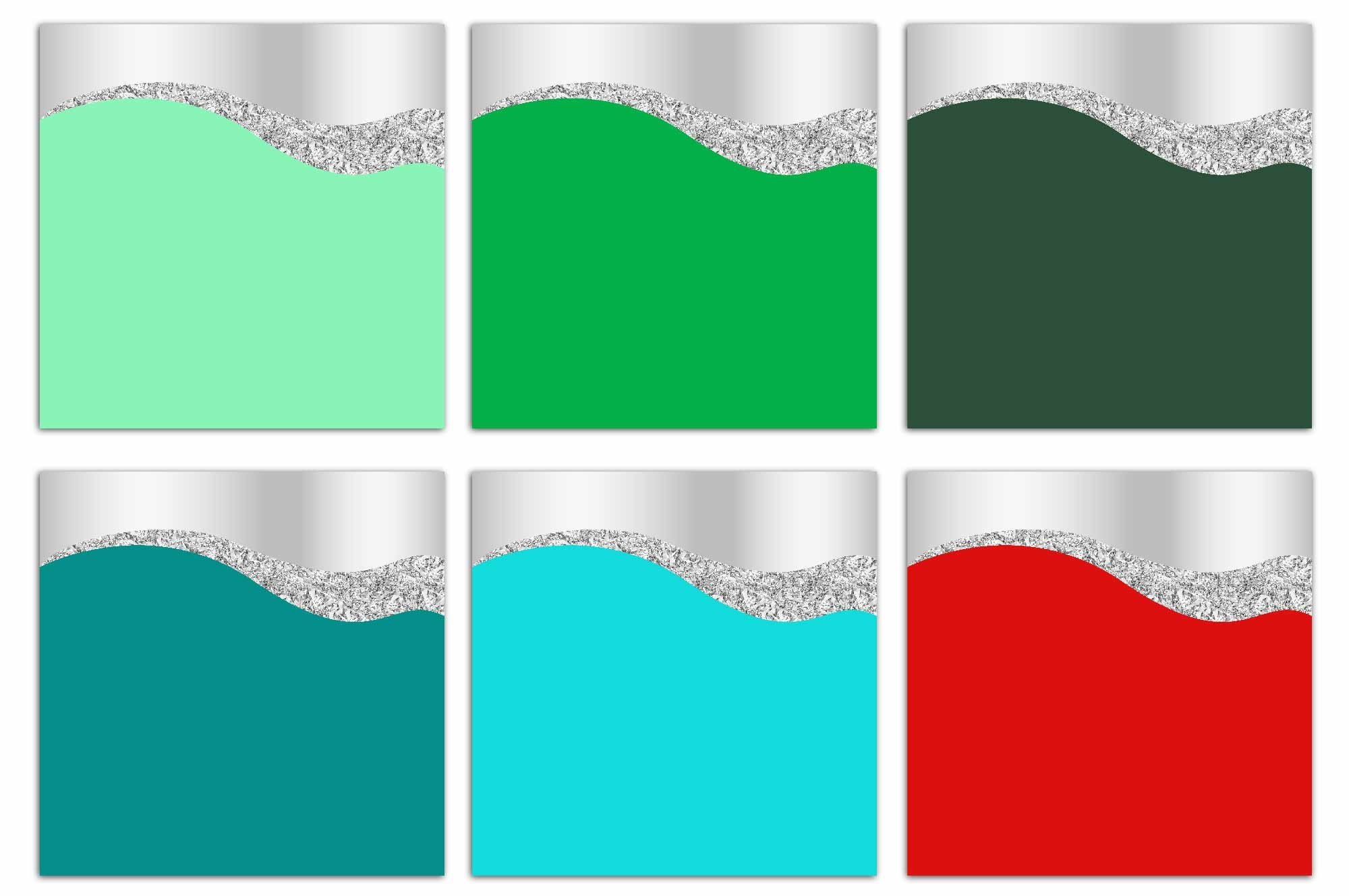 Deluxe Silver Digital Paper (552558) | Backgrounds | Design Bundles