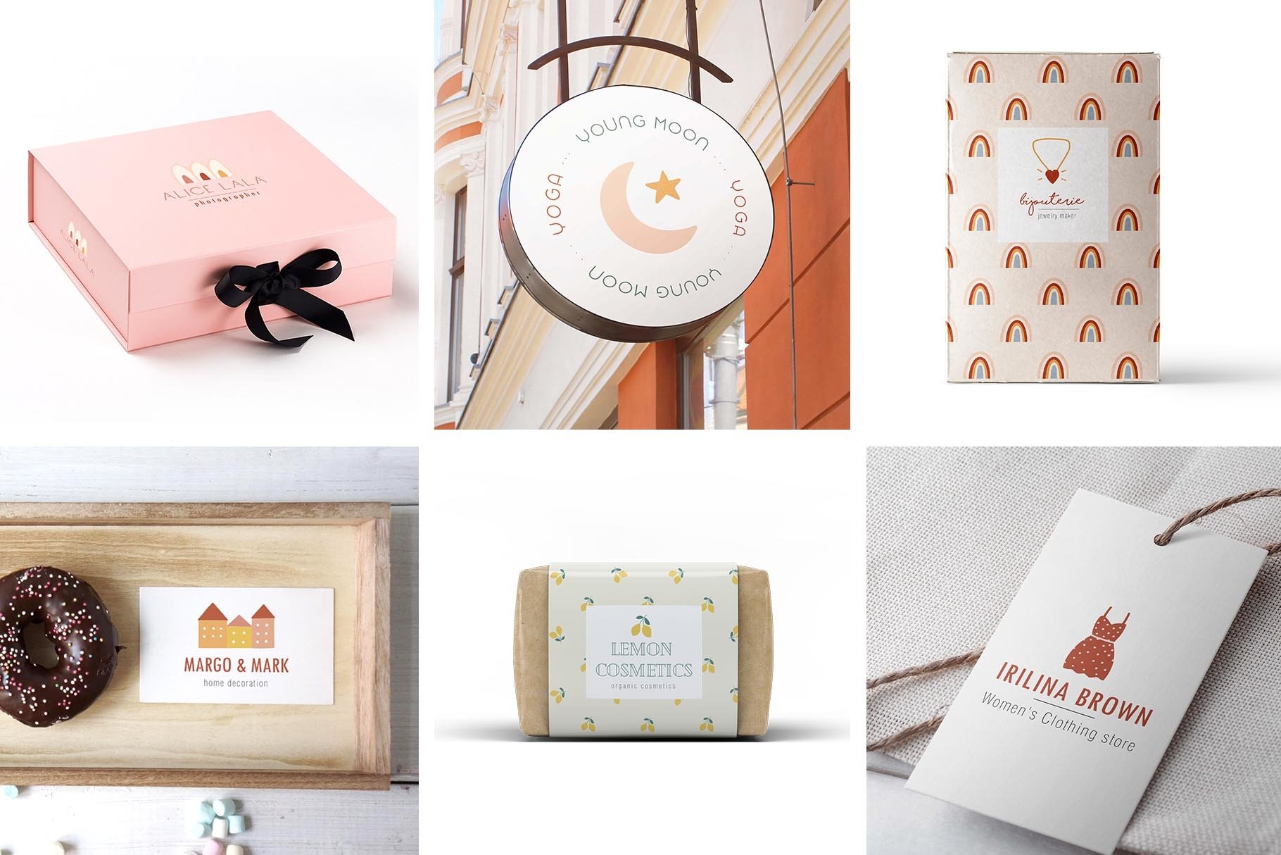 Bohemian logos (359127) | Logos | Design Bundles