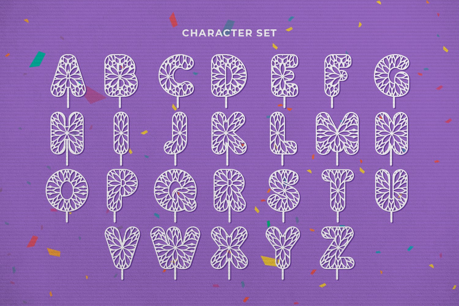 Toppers Alphabet set