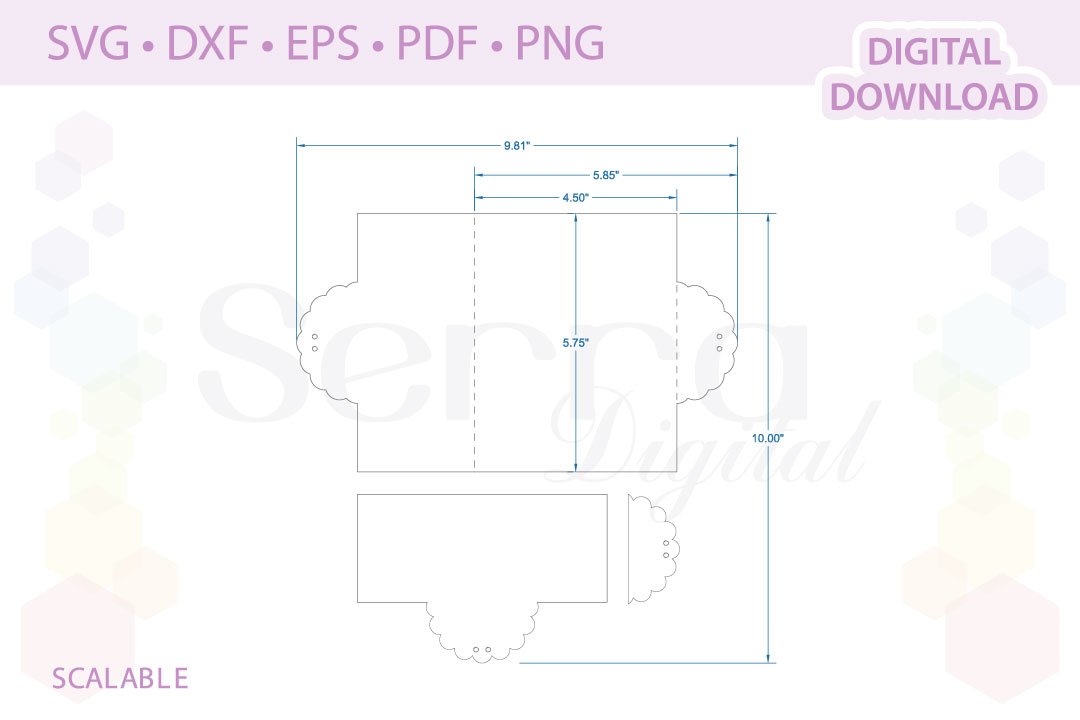 Basic invitation card template .svg .dxf .eps .pdf .png (906794 ...