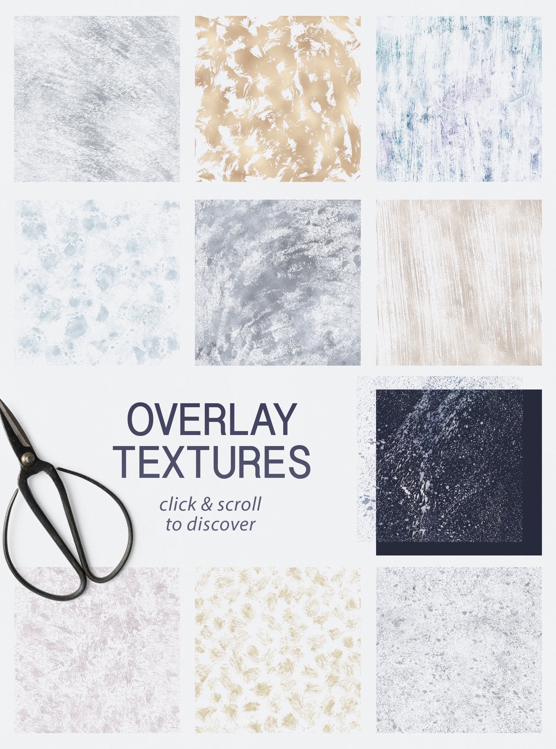 Seamless Textures & Patterns Bundle - Shabby Chic Design Kit (274482 ...
