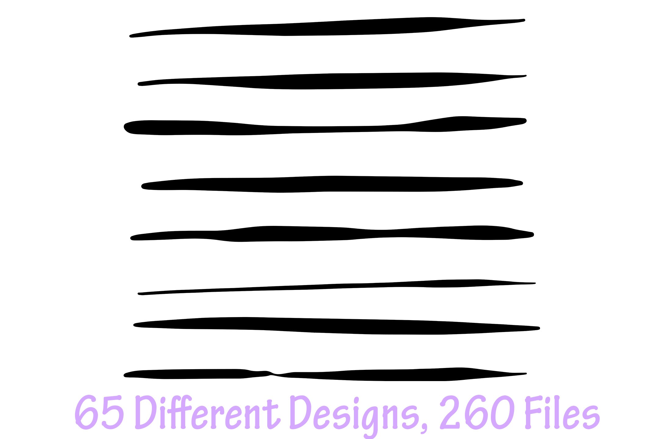 65 Black Funky Lines Illustration Collection (1092235) | Illustrations ...