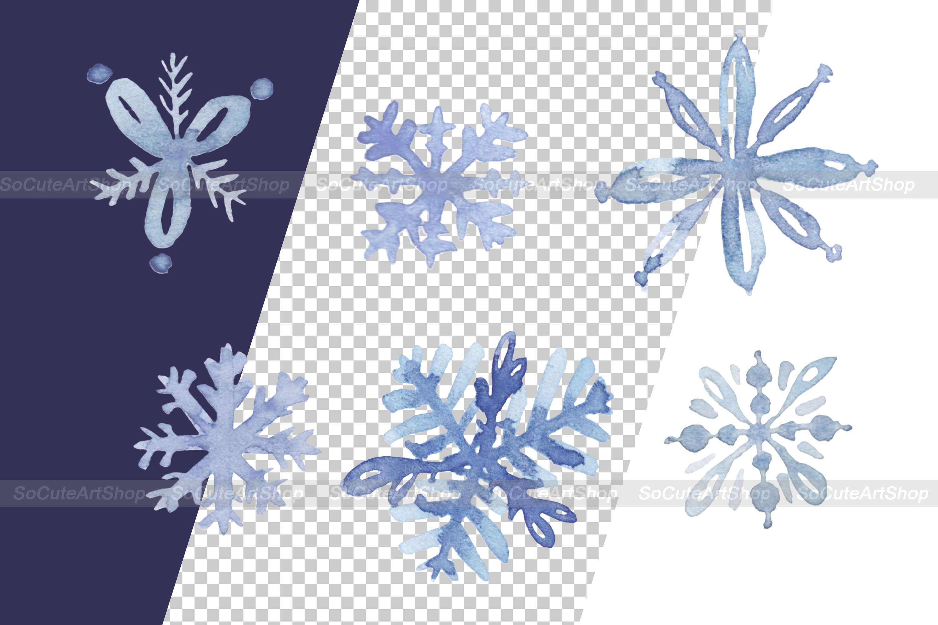 Snowflake Banner Clipart