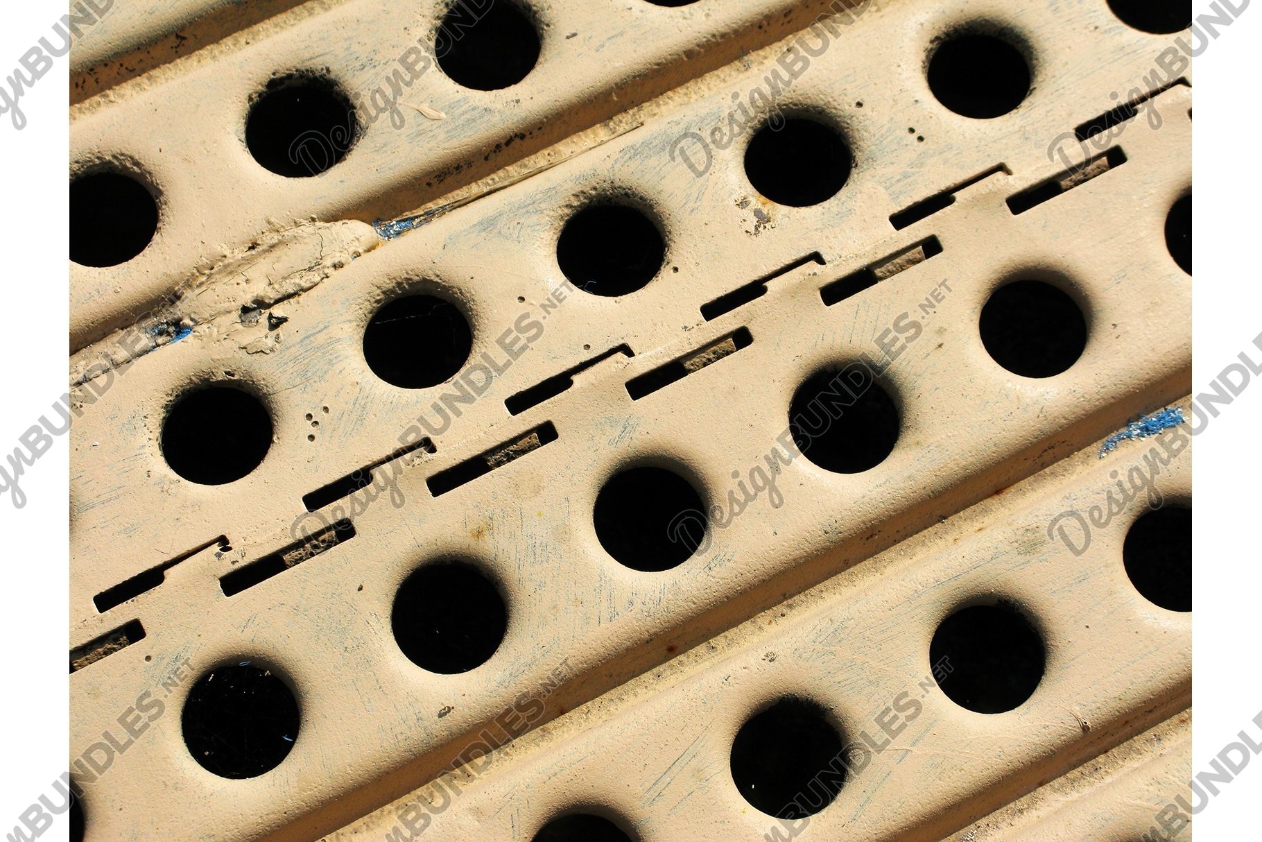 Grunge iron metal old beige rebar pattern photo (1011096) | Textures ...