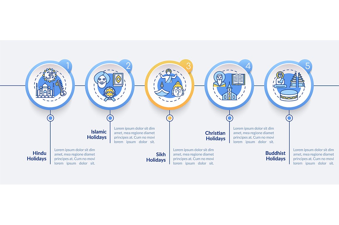 Holiday Infographic Template
