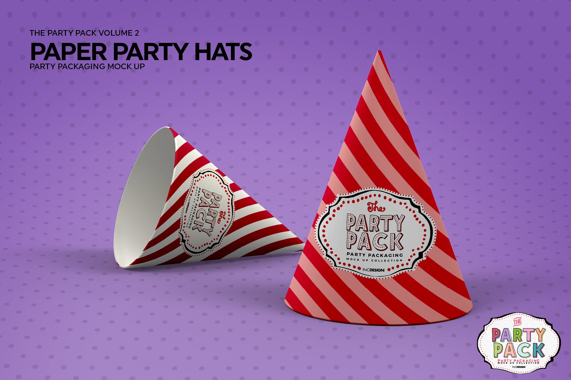 The Party Pack Mockup Collection VOLUME 2 (107420) | Branding | Design ...