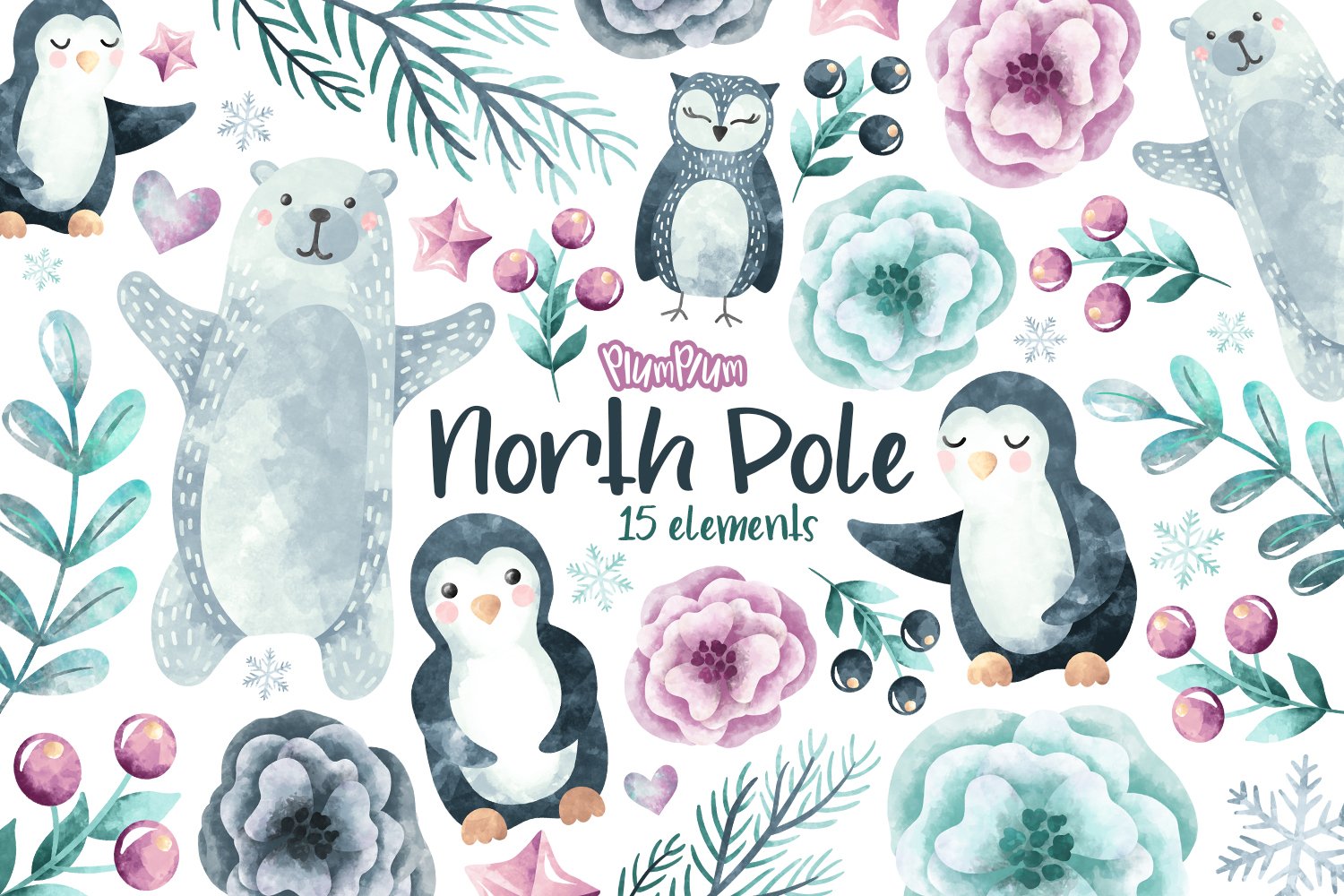 Bundled Up For Winter Clip Art