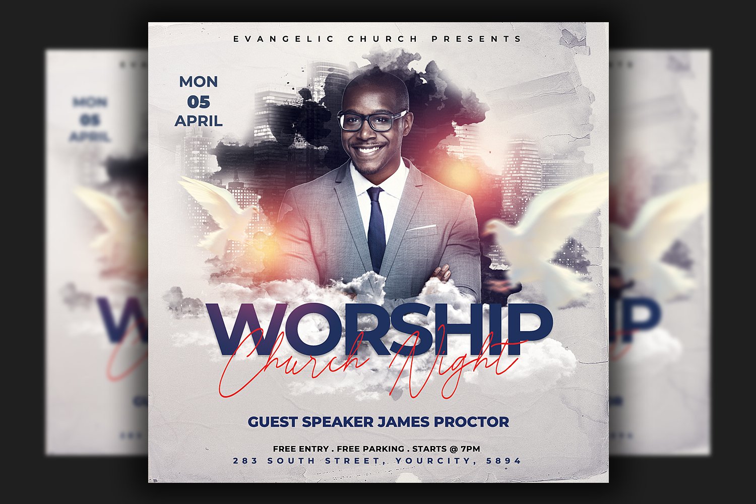 Guest Speaker Flyer Template