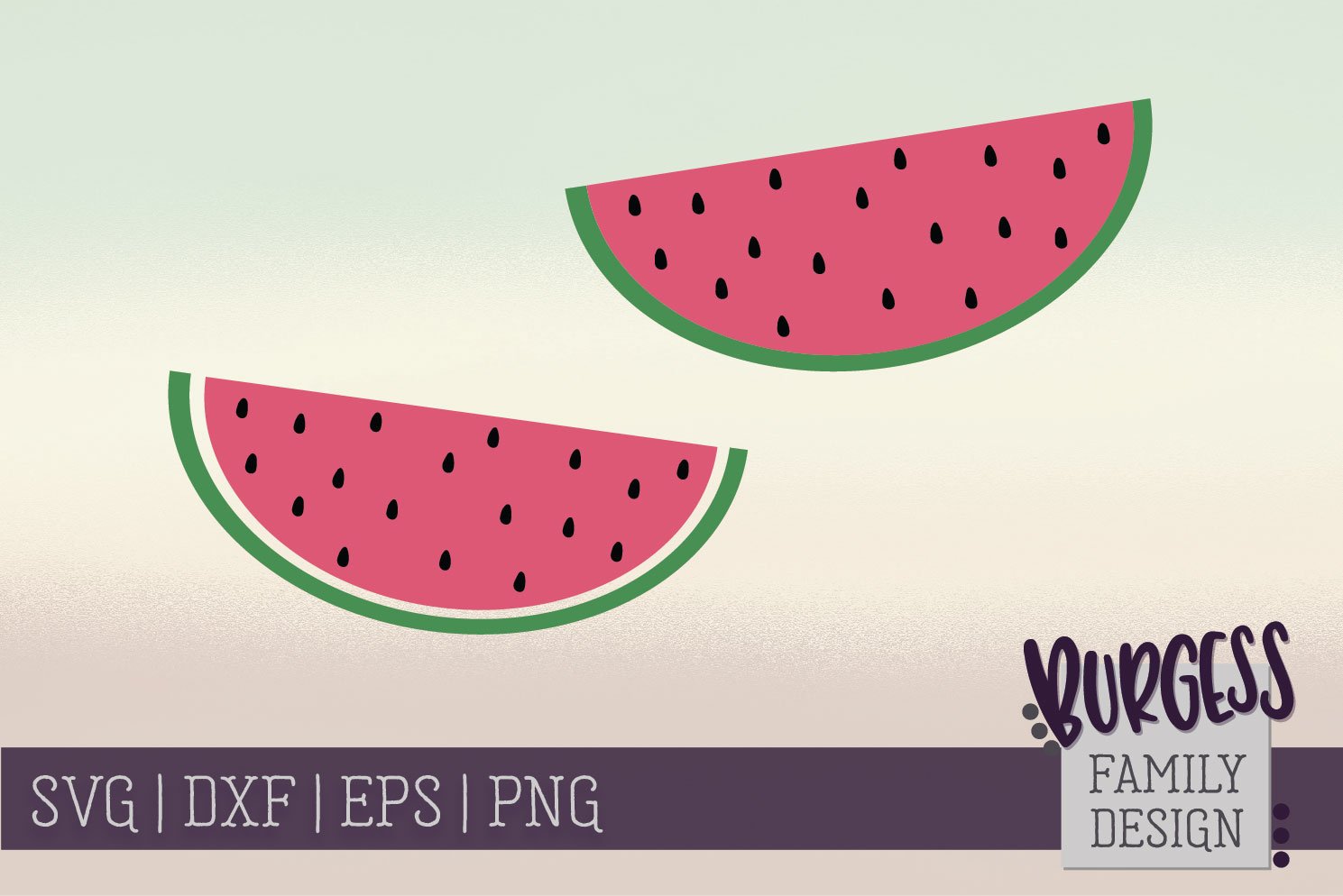 Watermelons - Clipart | SVG DXF EPS PNG (70108) | SVGs | Design Bundles