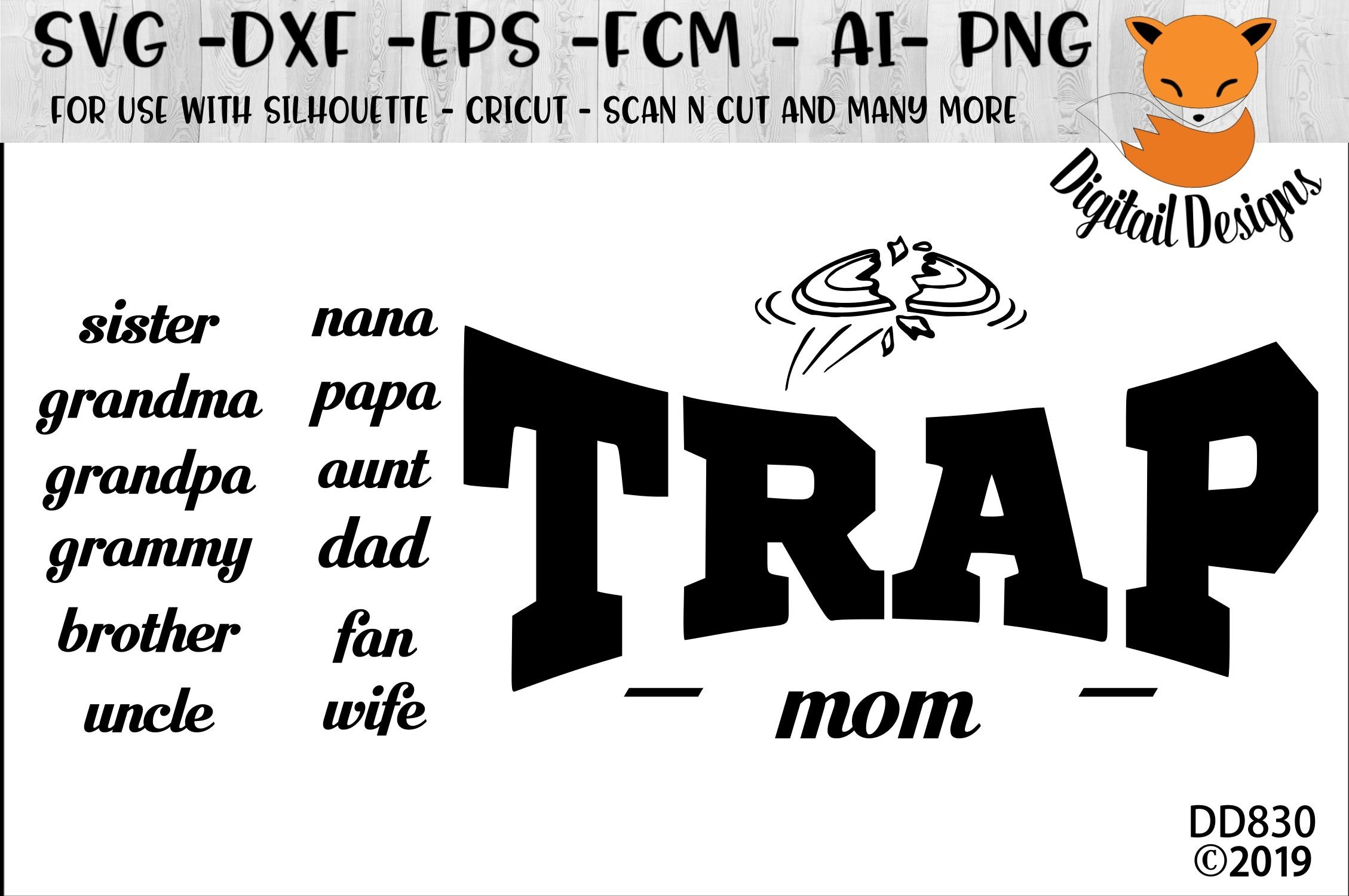 Trap Shooting Love Family SVG (111301) | Cut Files | Design Bundles