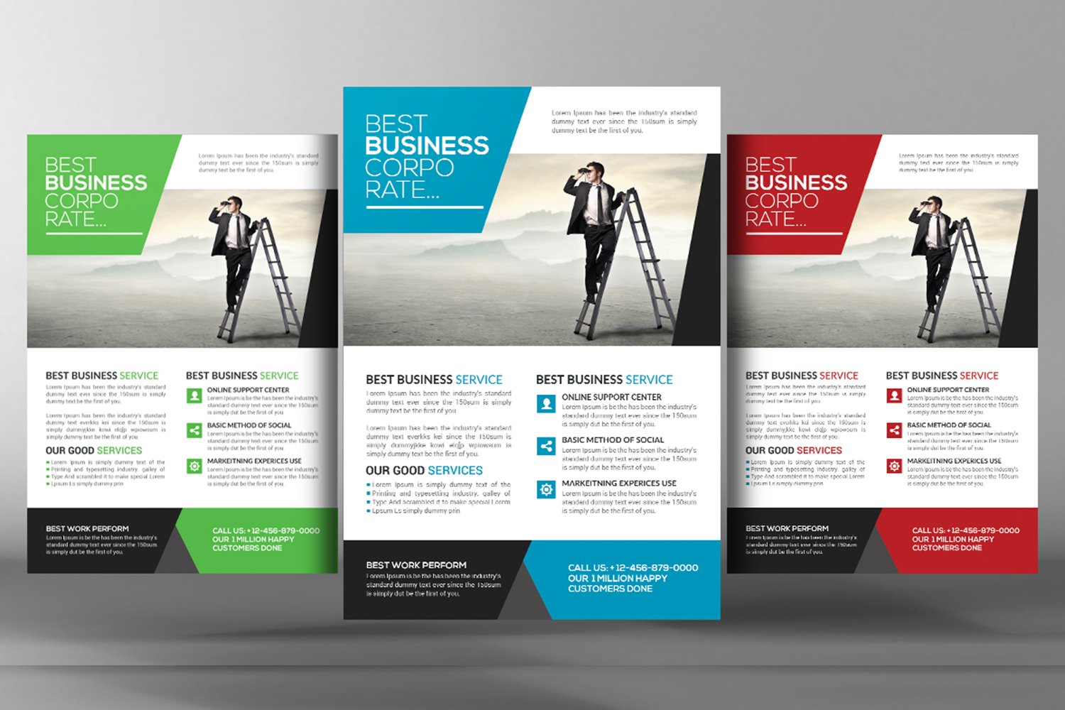 Business Promotion Flyer Template (433966) | Flyers | Design Bundles