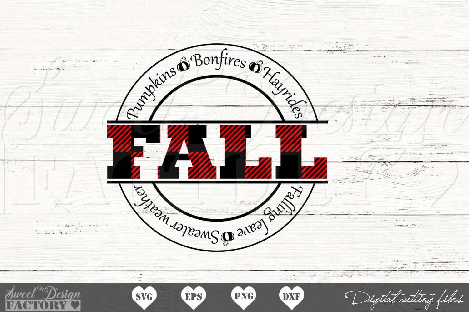 plaid fall SVG (907047) | Cut Files | Design Bundles