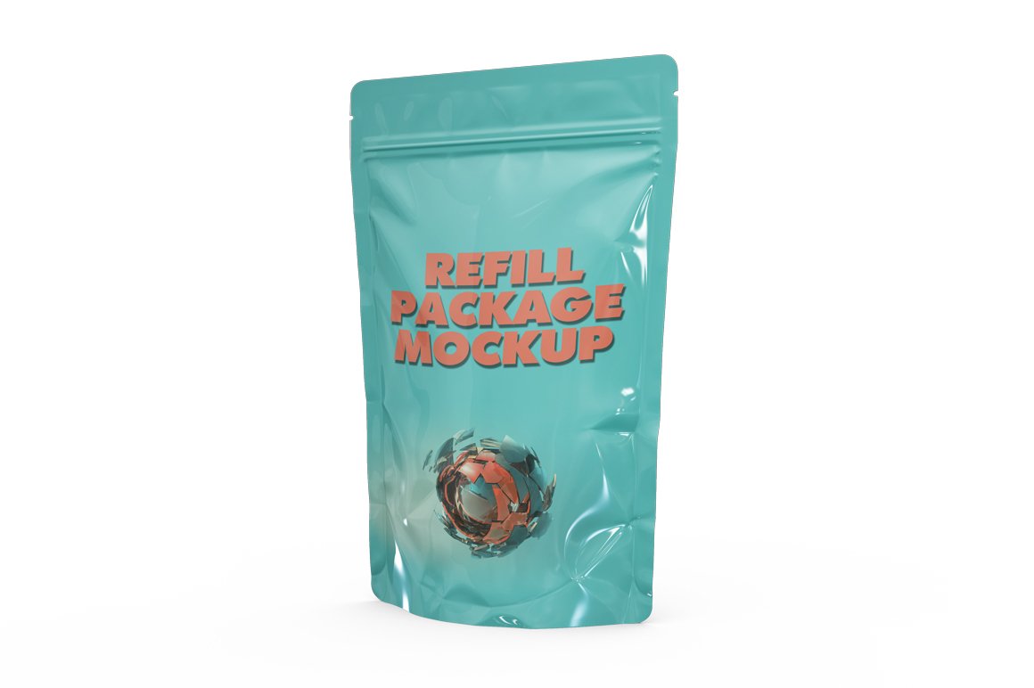 Refill Package Mockup (48263) | Mockups | Design Bundles