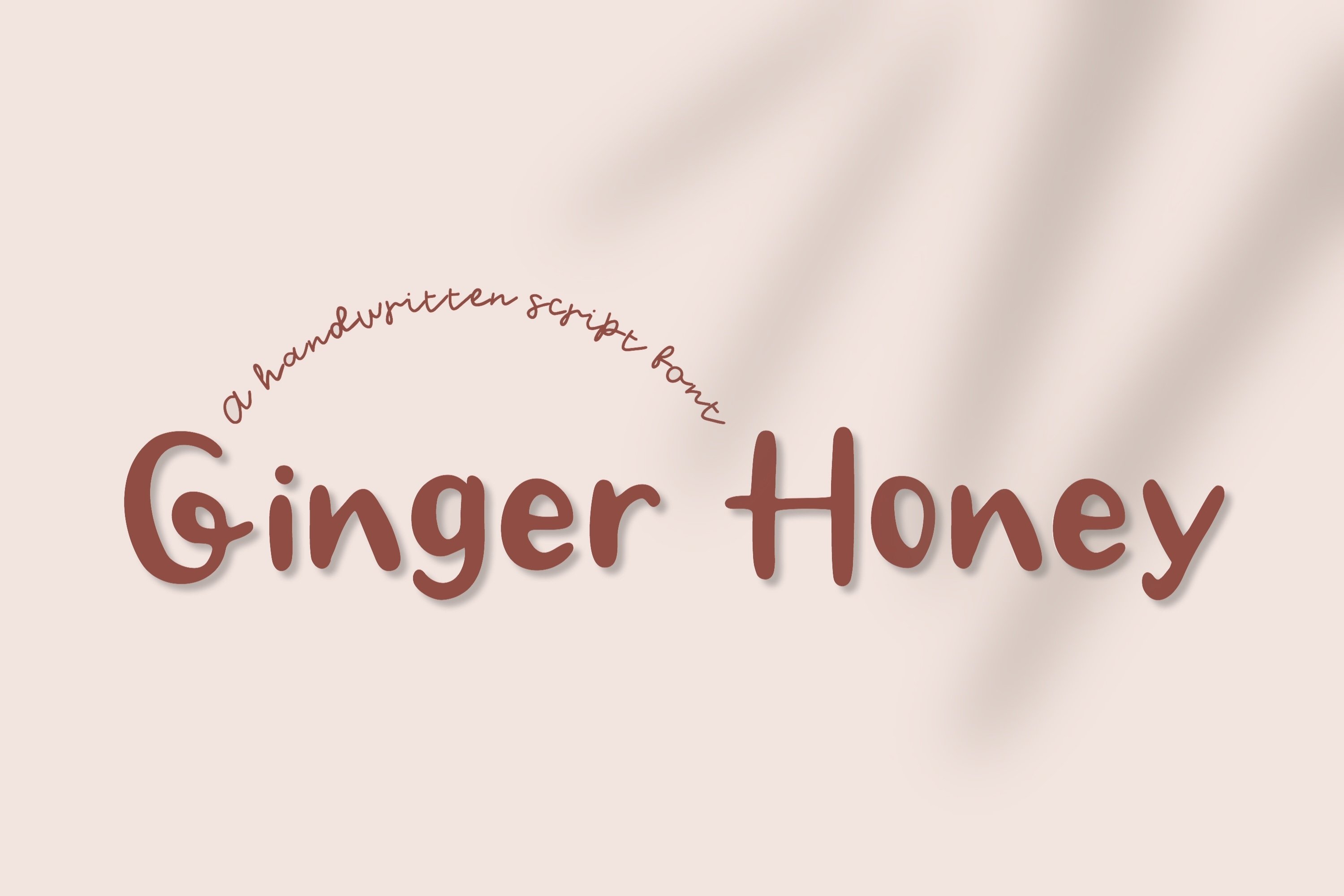 Ginger Honey -Handwritten Script font (563588) | Handwritten | Font Bundles