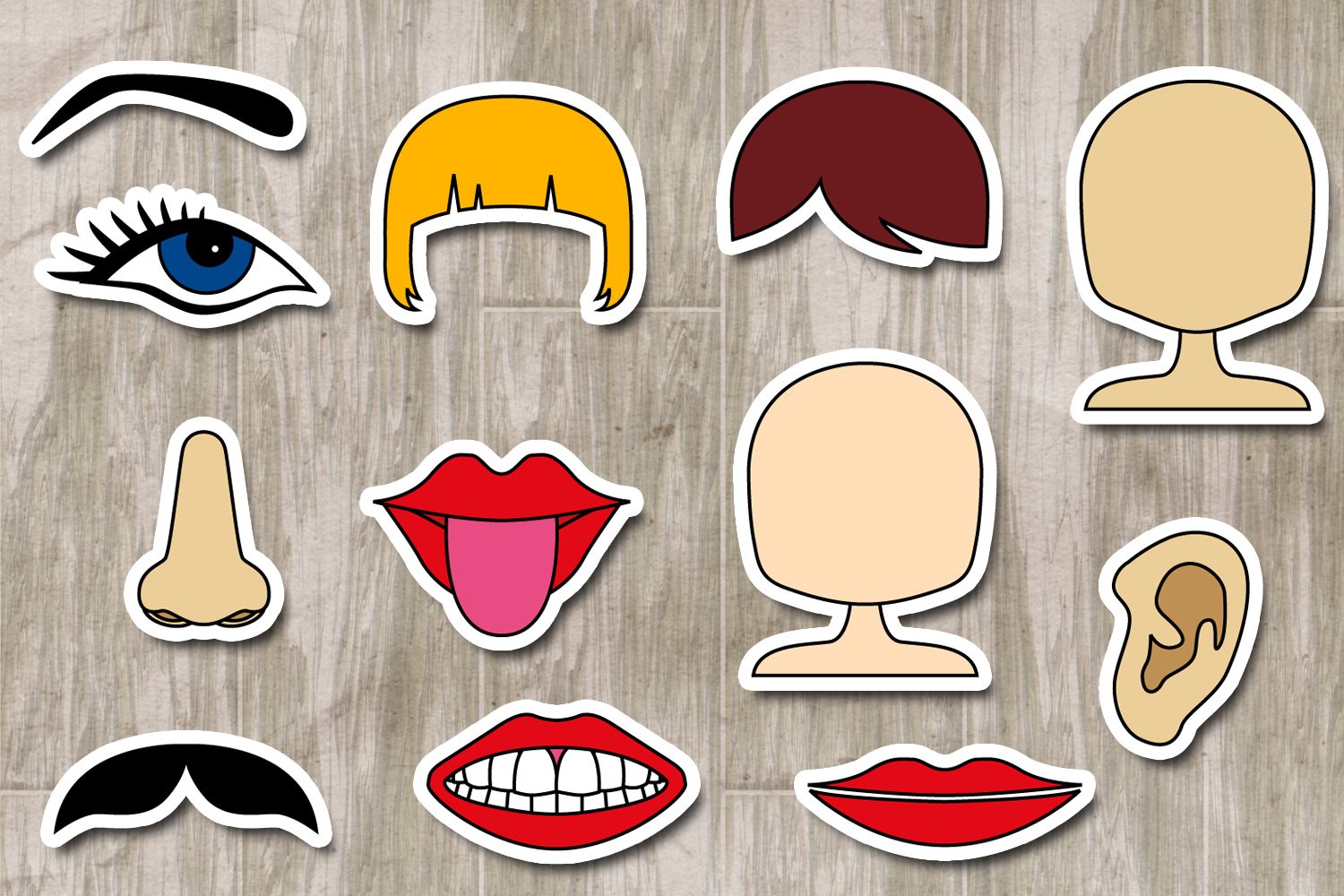 Body Parts The Face Graphics And Illustrations 74415 Illustrations Body Parts The Face Graphics And Illustrations 74415 Illustrations