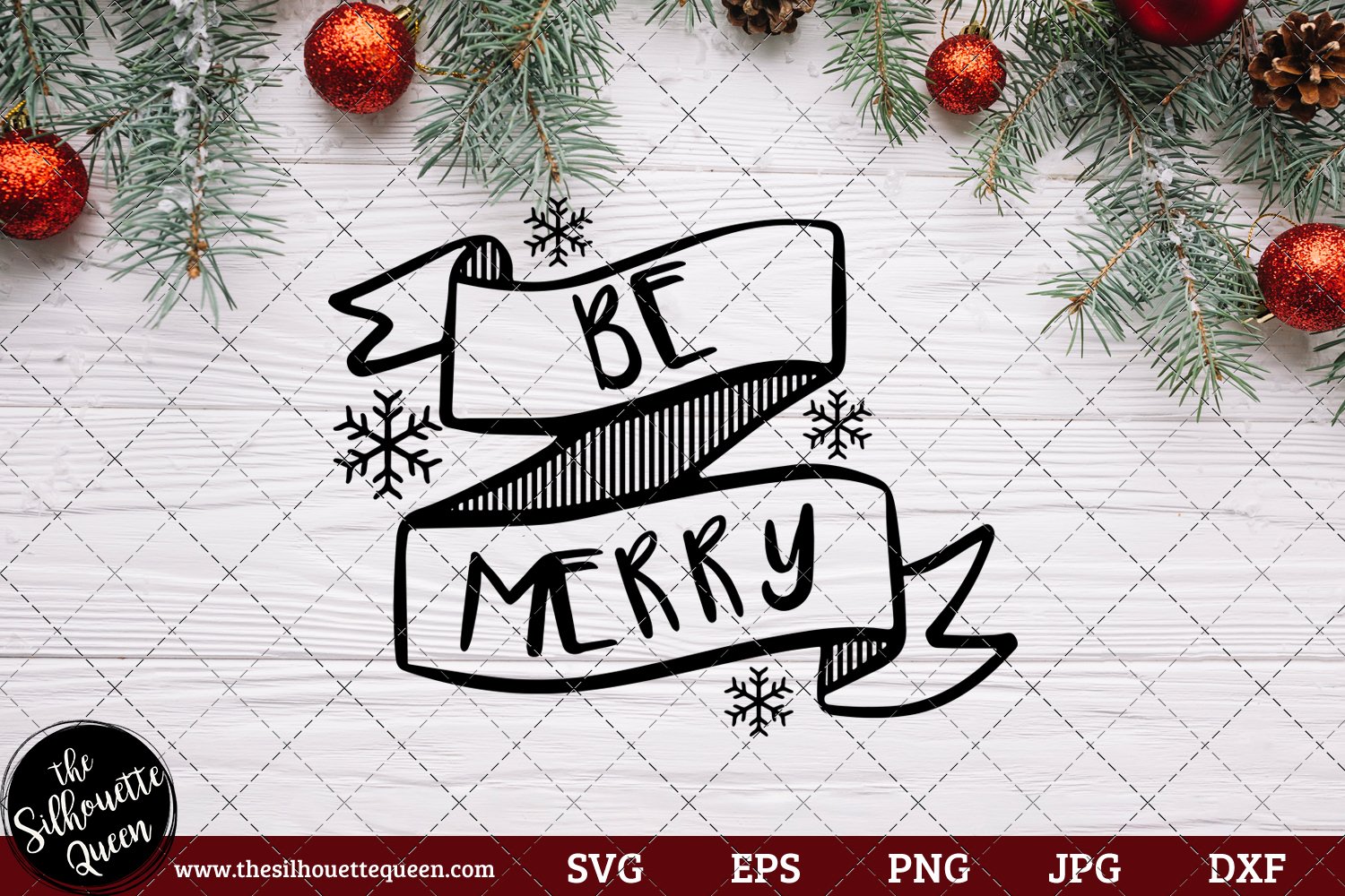Be-merry Saying SVG (371515) | SVGs | Design Bundles