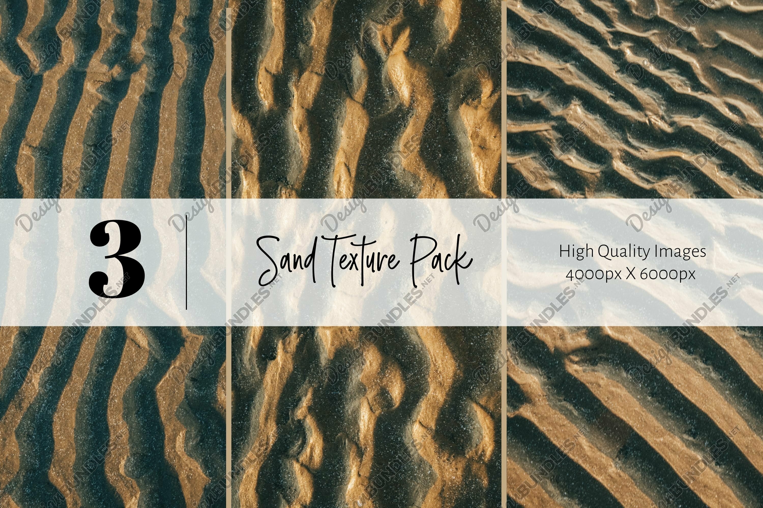 Sand Texture Pack | 3 High Quality Photos (2238658) | Textures | Design ...