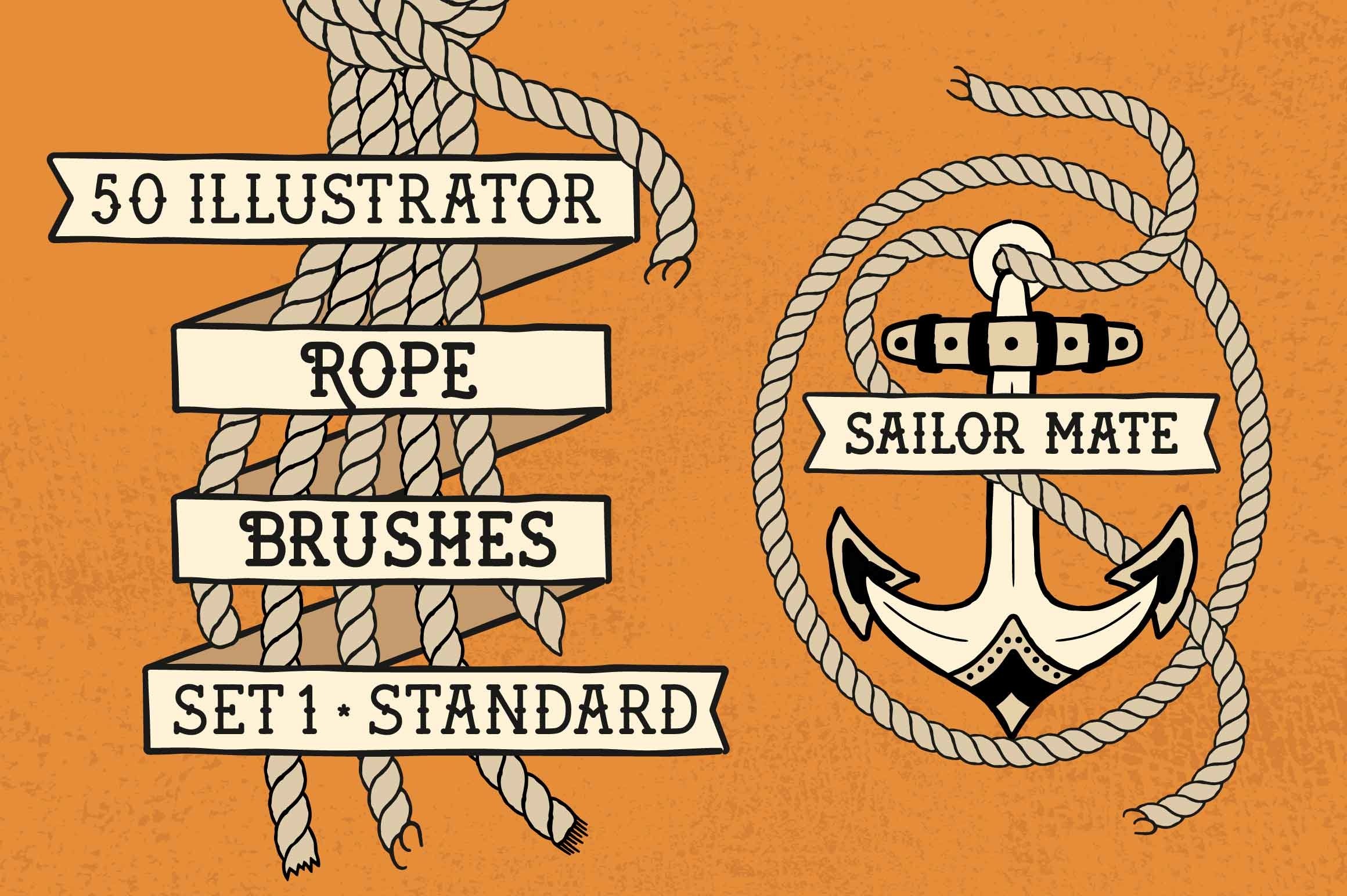Rope Border Illustrator