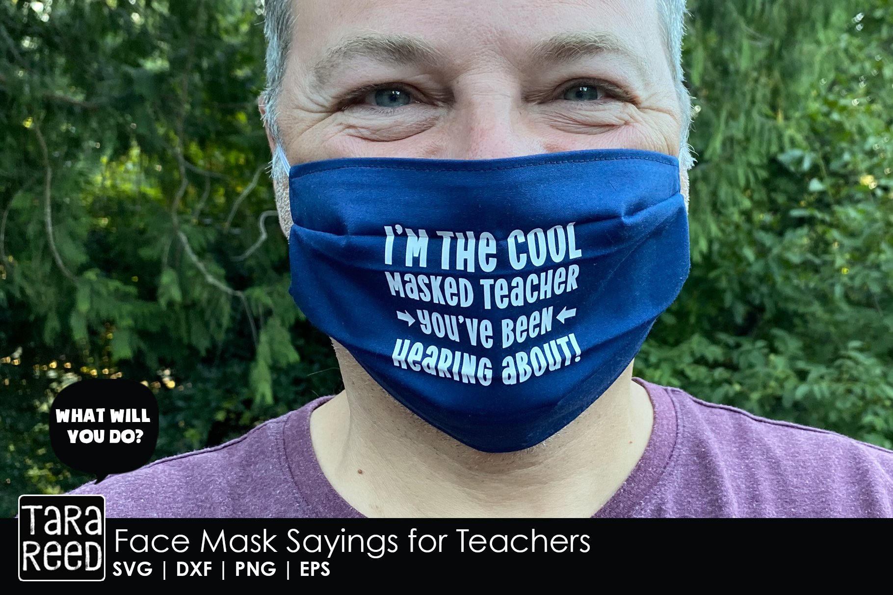 Face Mask Sayings for Teachers - SVG and Cut Files (793094) | Cut Files ...