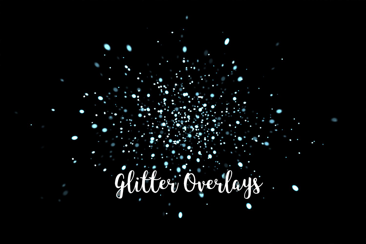 Glitter Dust Overlays, Glitter Bokeh Texture Overlays (349629 ...