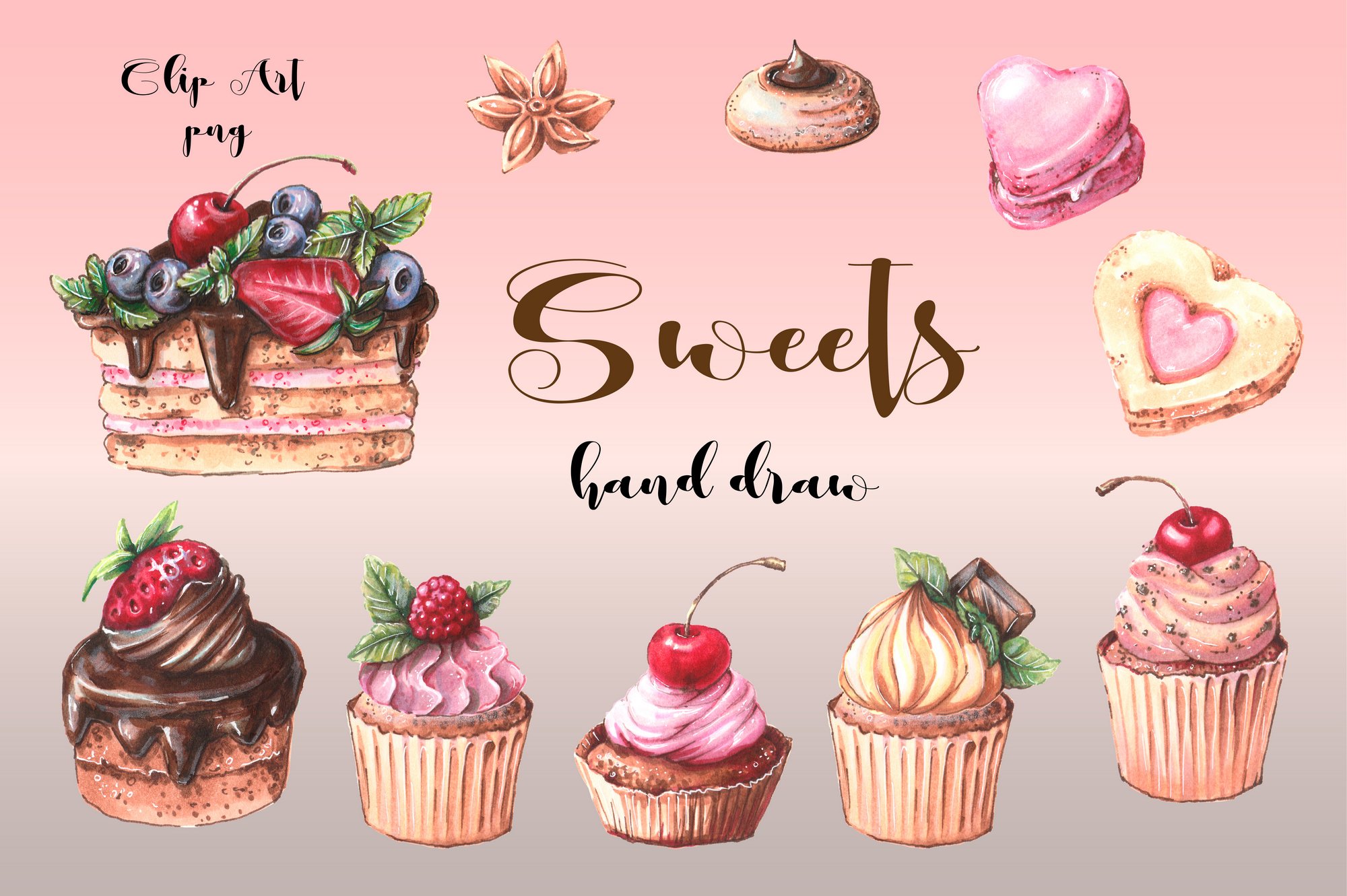 Sweets clip art